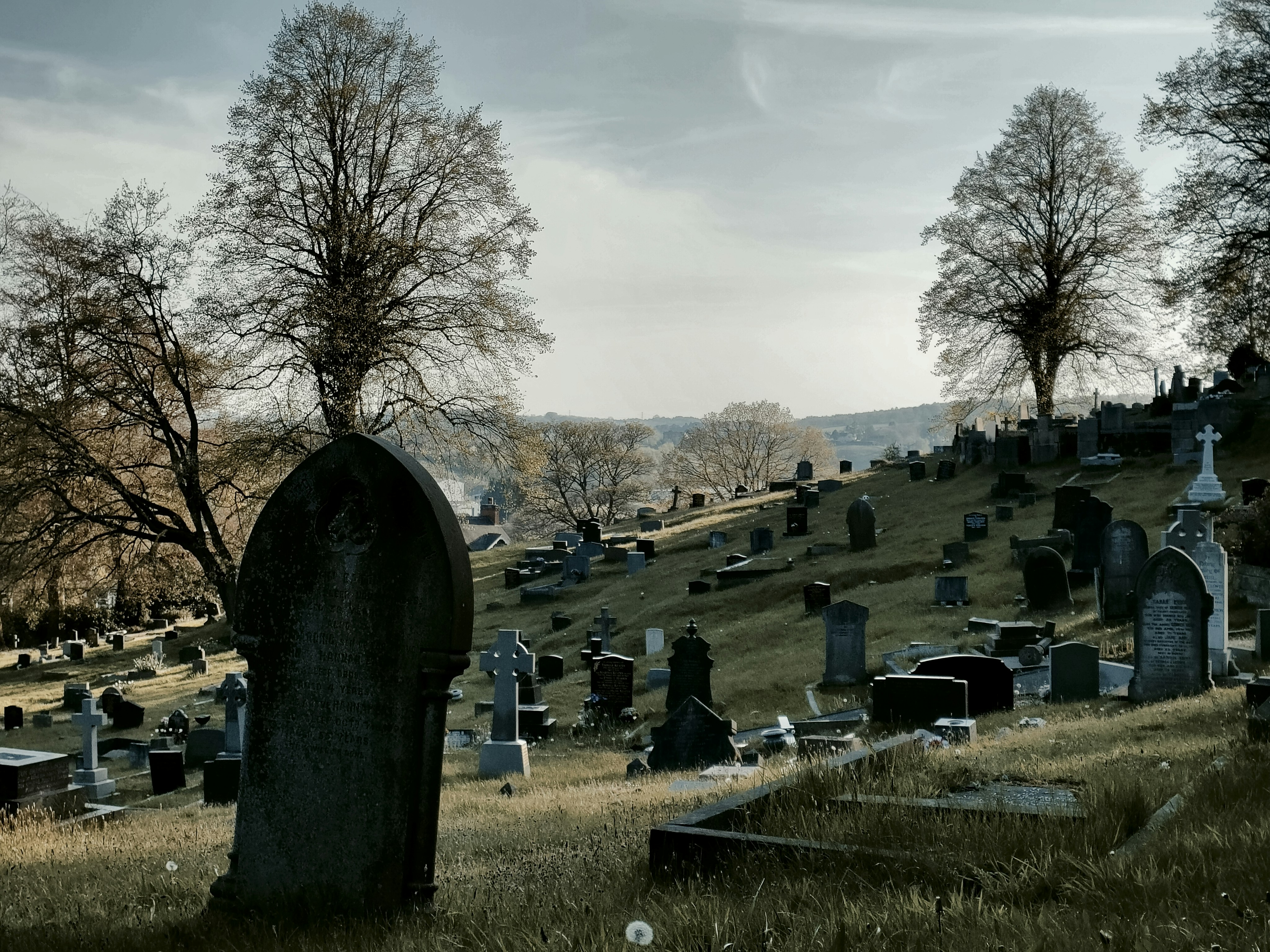 A cemetery with many tombstones photo – Free Leek Image on Unsplash