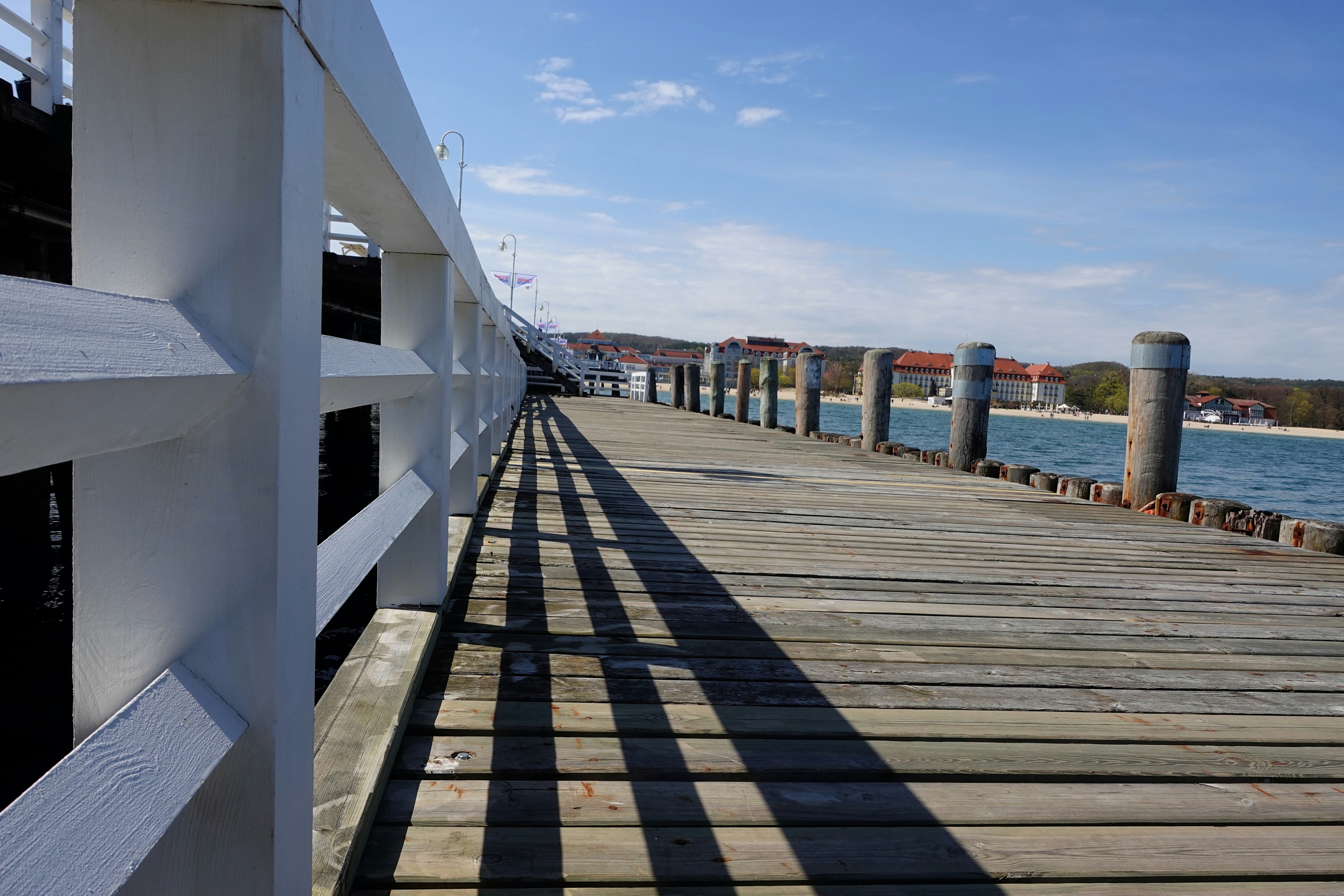 A wooden walkway over water photo – Free Sopot Image on Unsplash