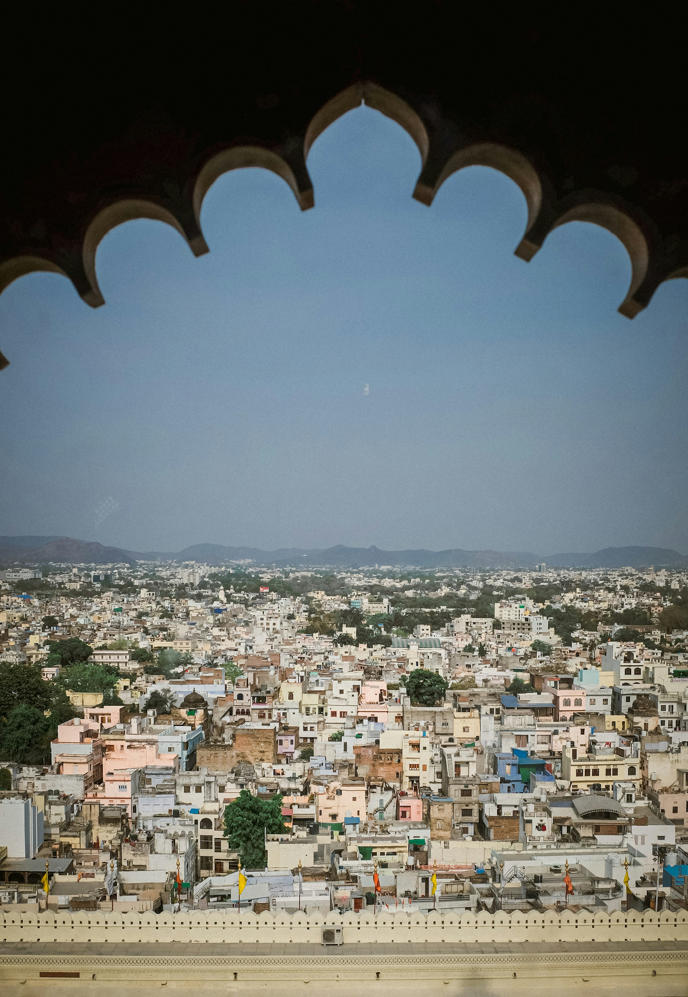 Une vue d’une ville vue d’un haut dans les airs photo – Photo Paysage ...