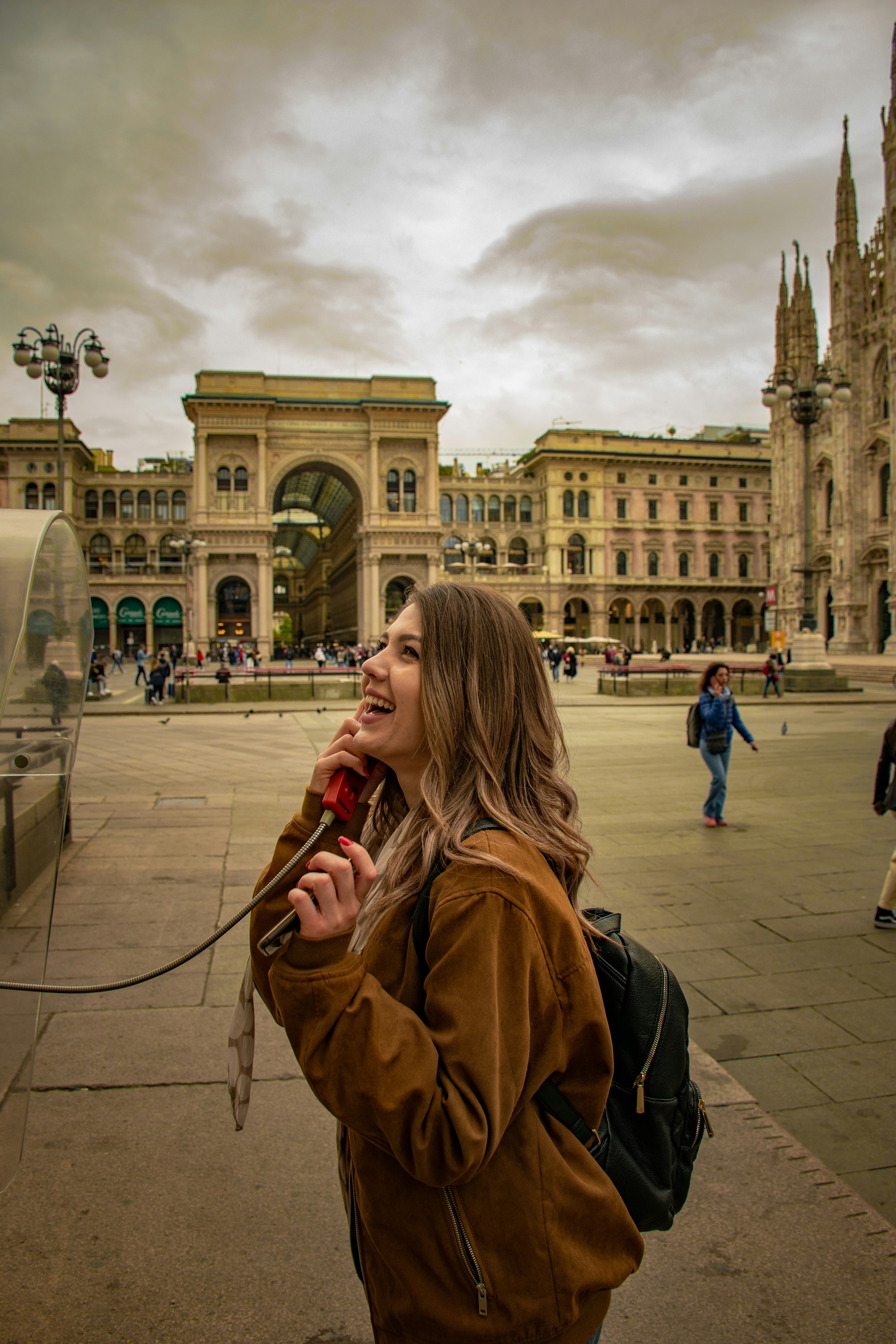Chatter and Charm at the Milan Cathedral Square