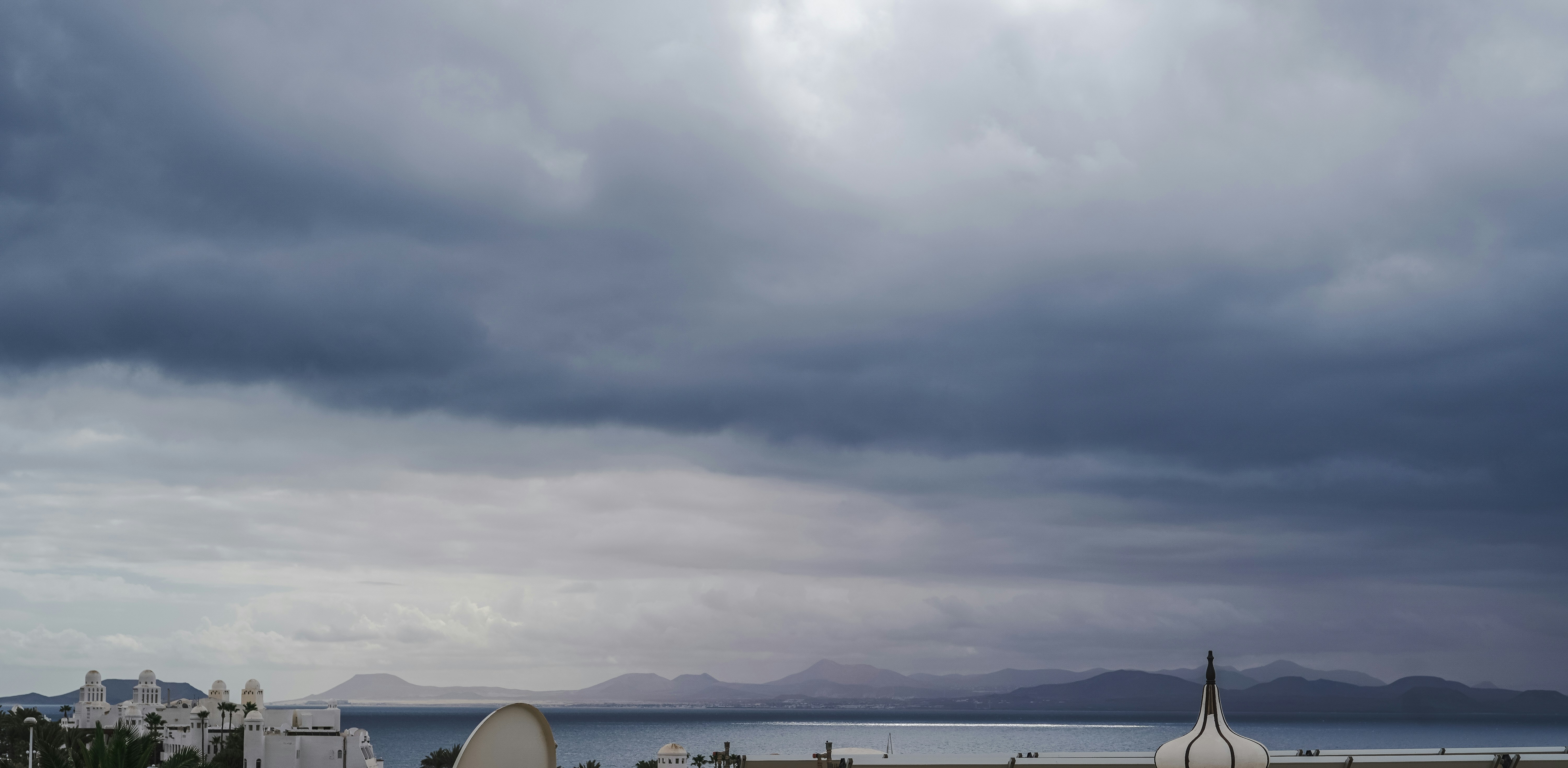 Storm brews over the islands
