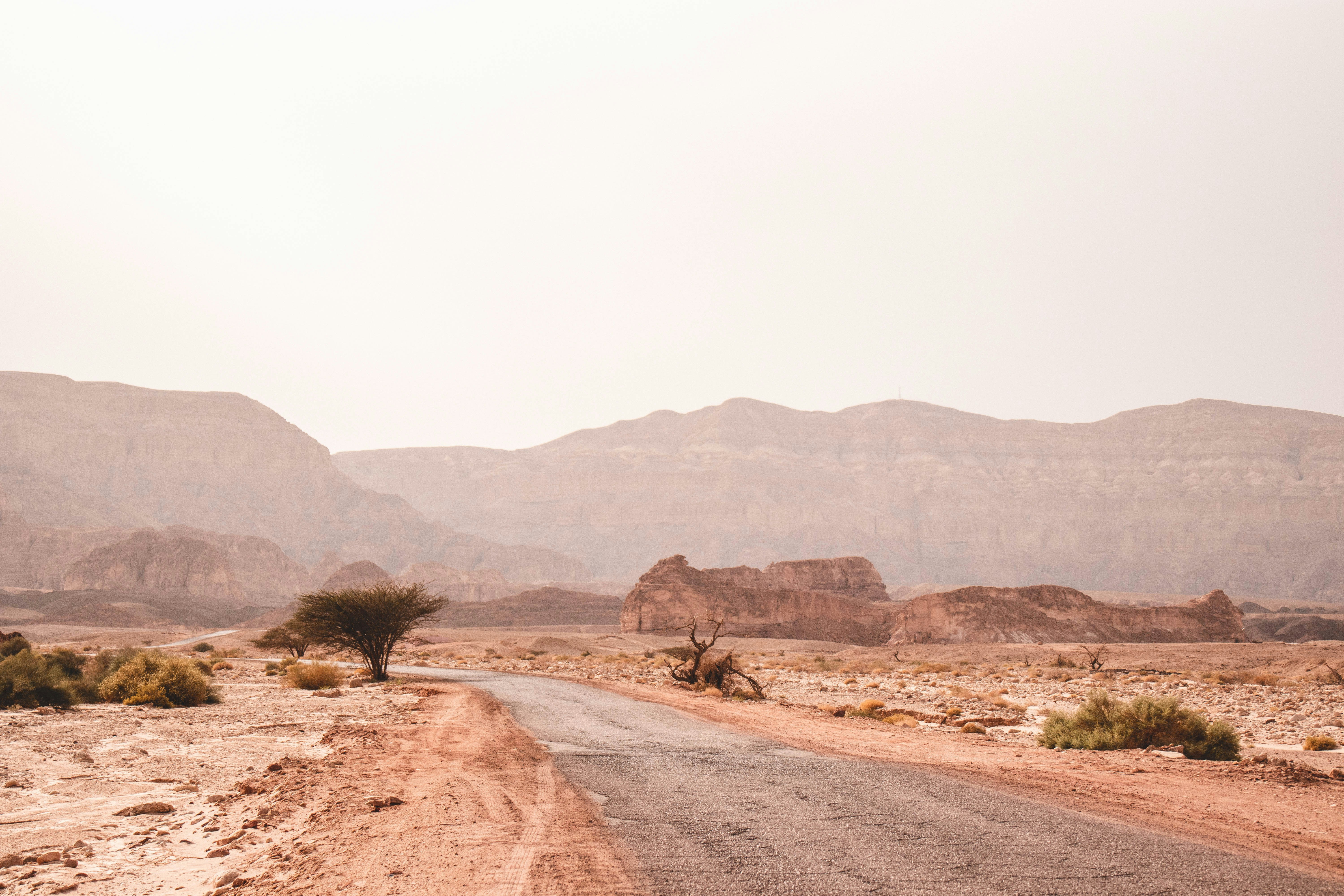 Un chemin de terre dans le désert photo – Photo La nature Gratuite sur ...