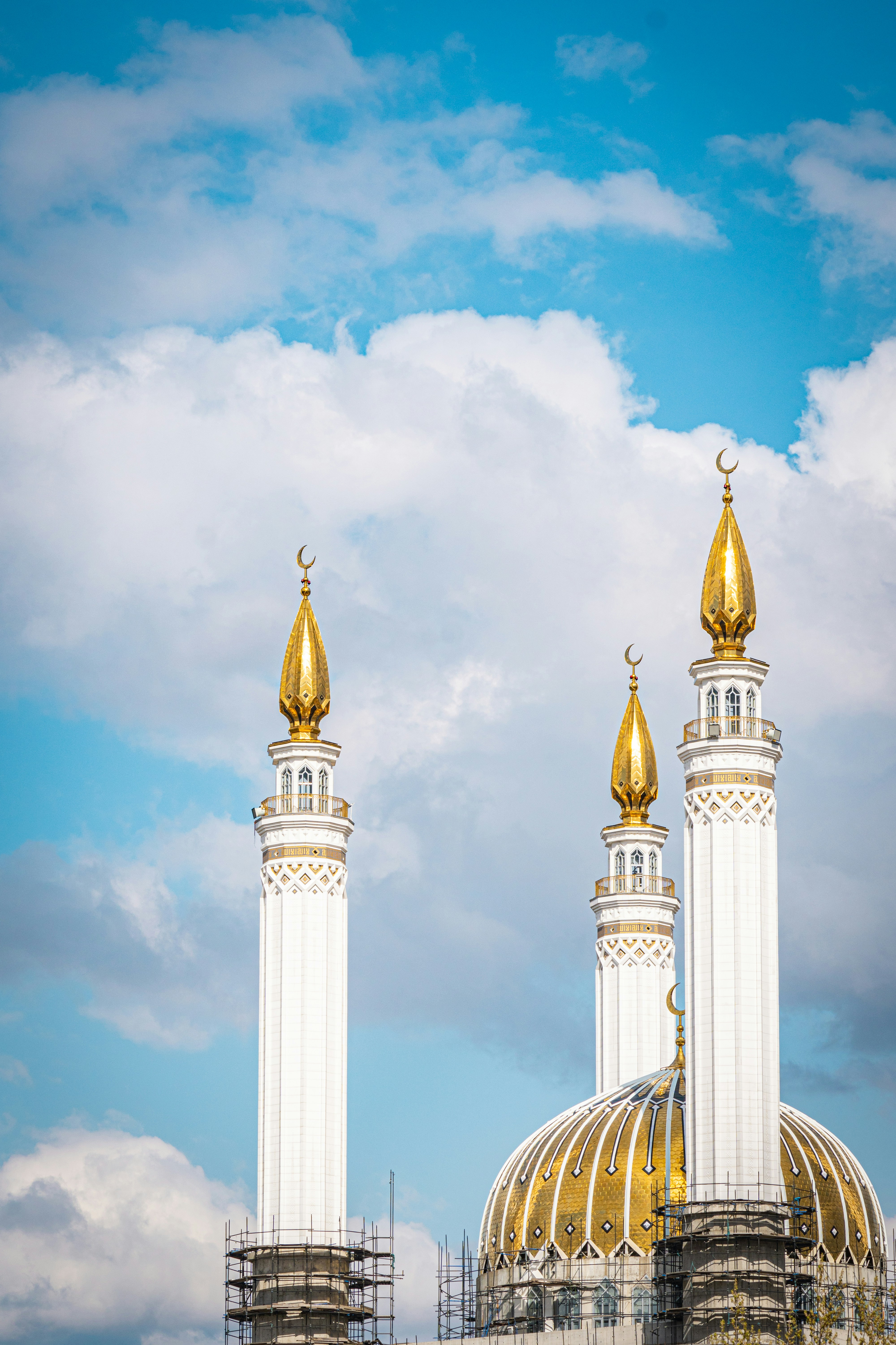 A group of tall white towers photo – Free Ufa Image on Unsplash