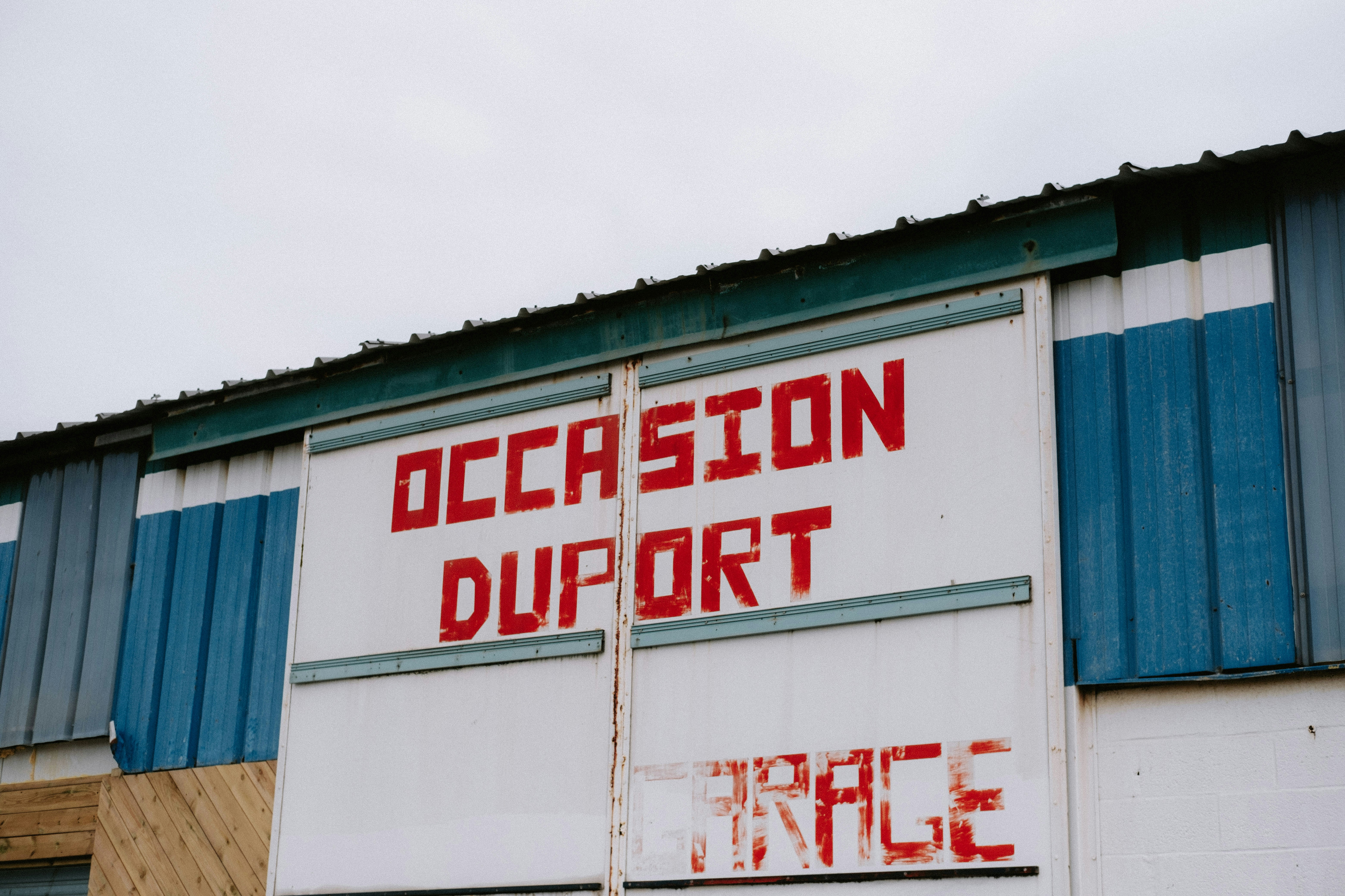 A sign on a building photo – Free Grand port maritime de dunkerque ...