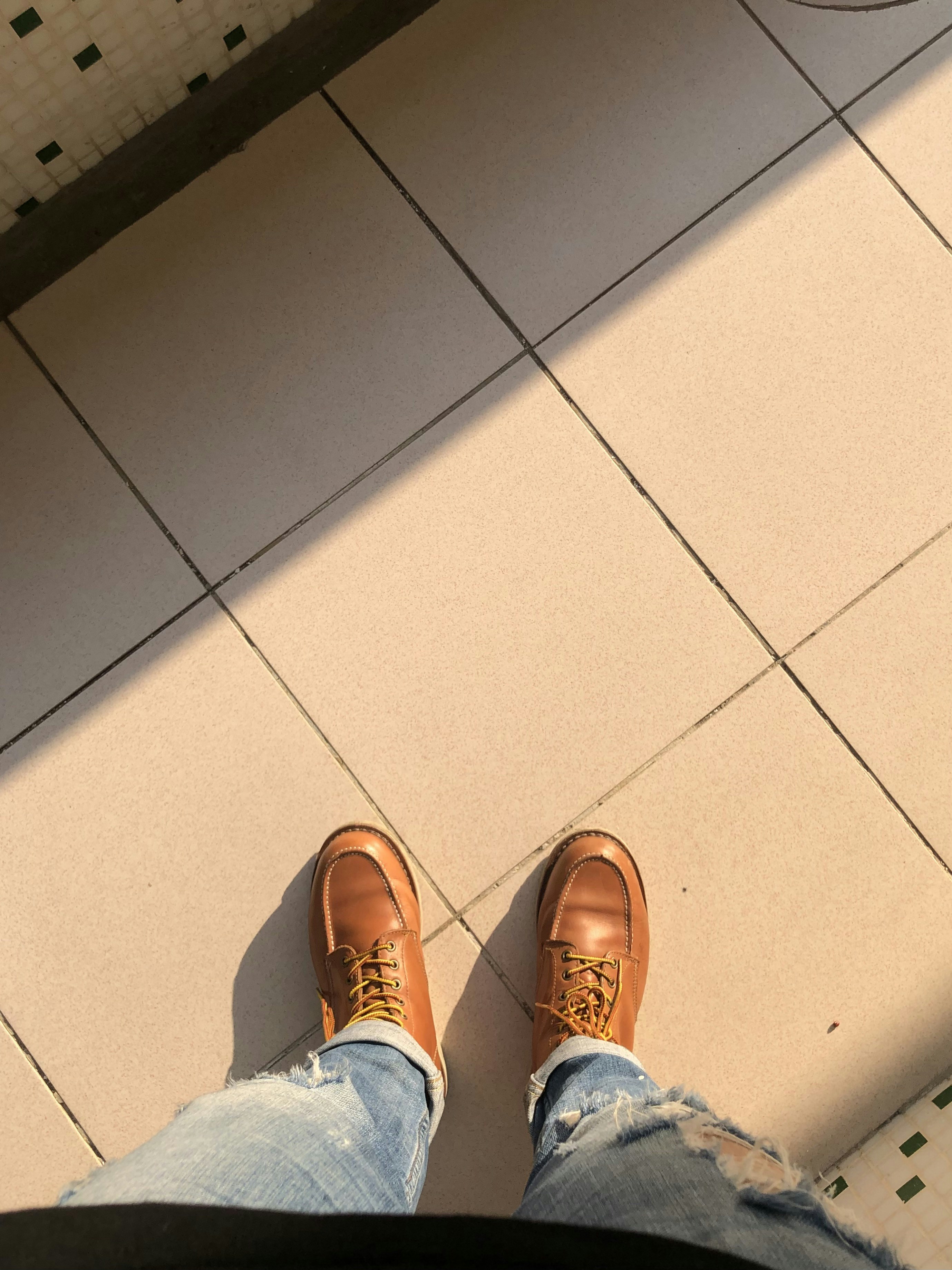 a pair of feet with sandals