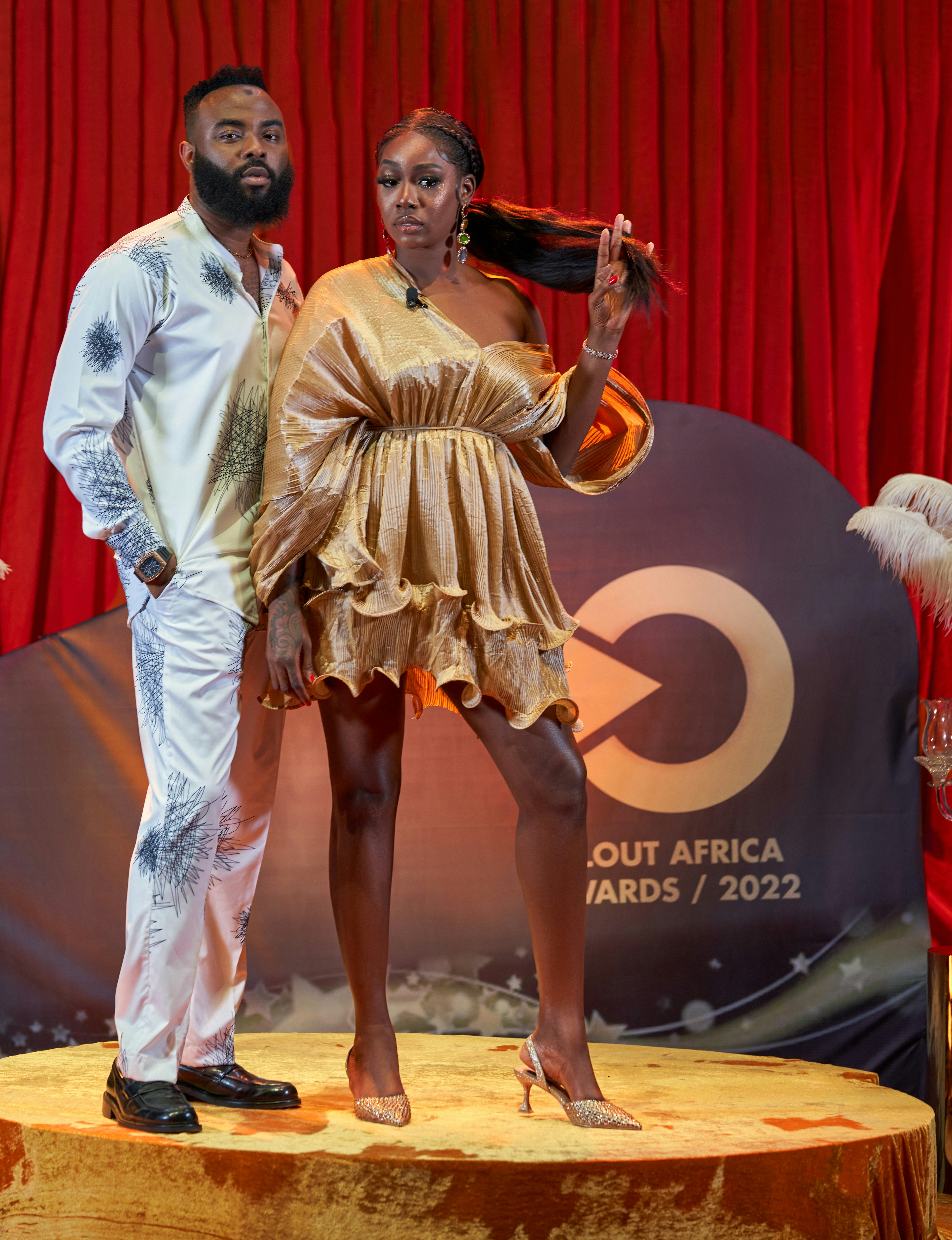 A man and woman posing for a picture photo – Free Etim inyang crescent ...