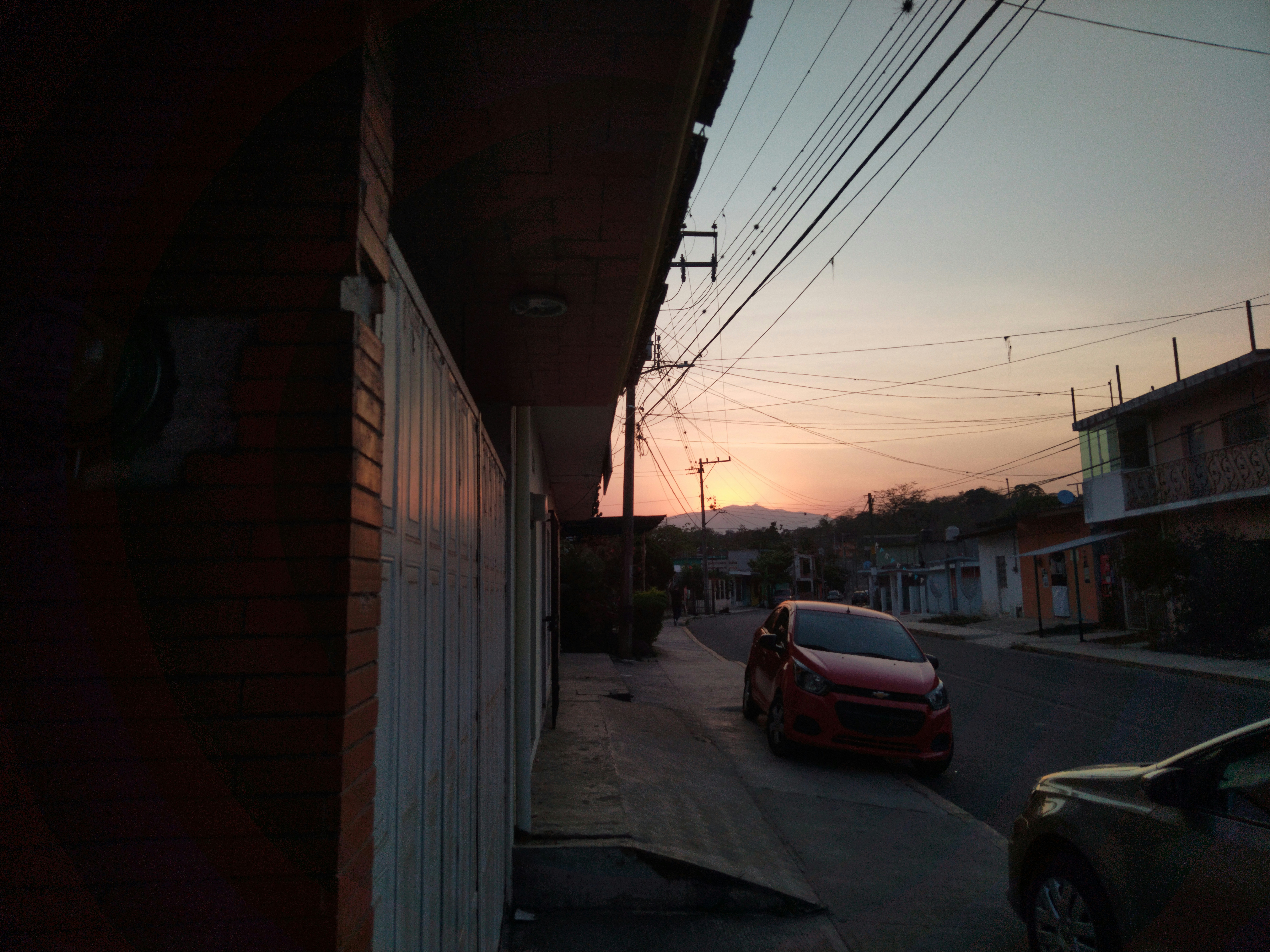 Twilight on a Quiet Street