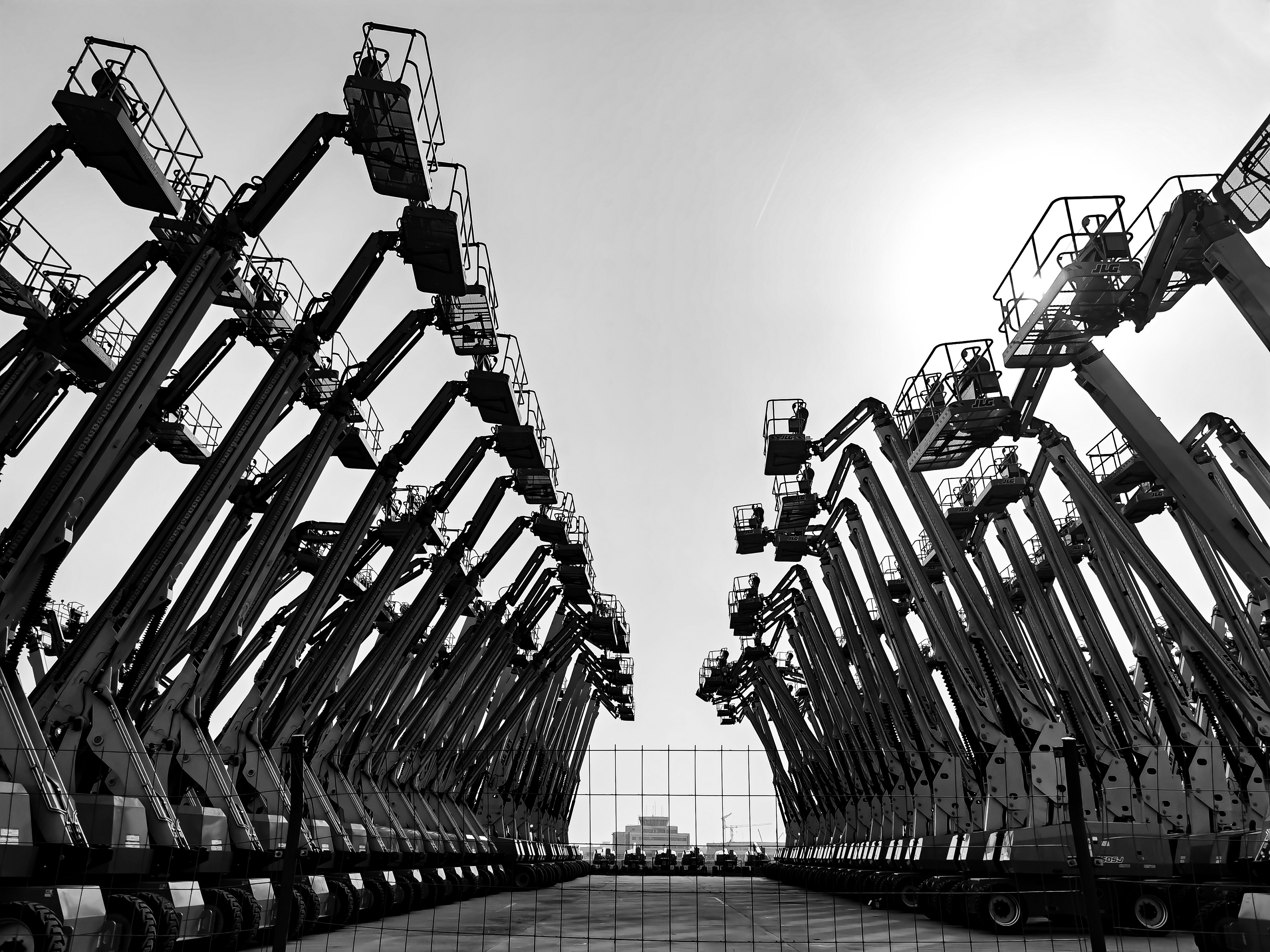 Monolithic Convergence: A Corridor of Cranes