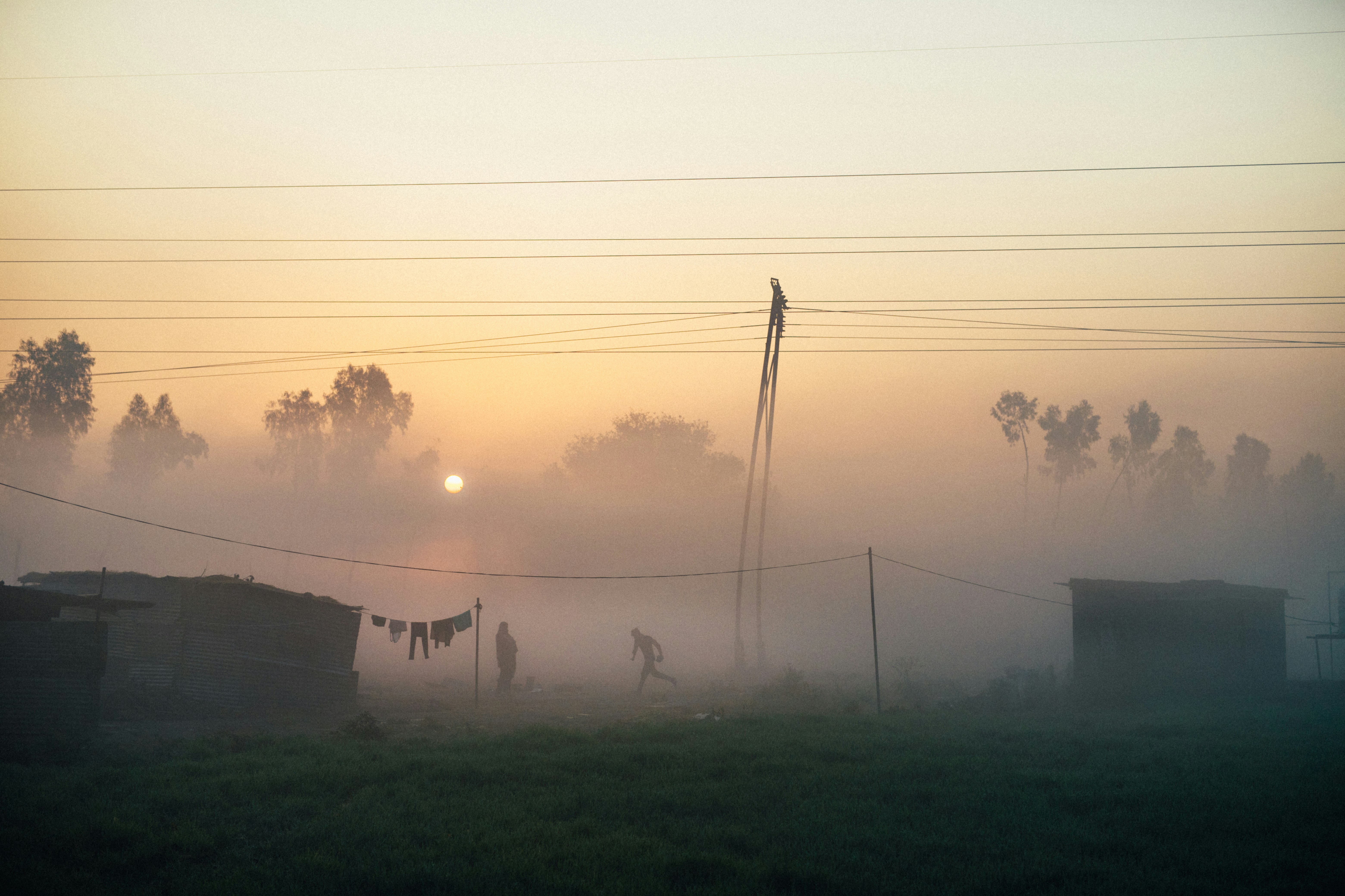 A person standing in a foggy field photo – Free India Image on Unsplash