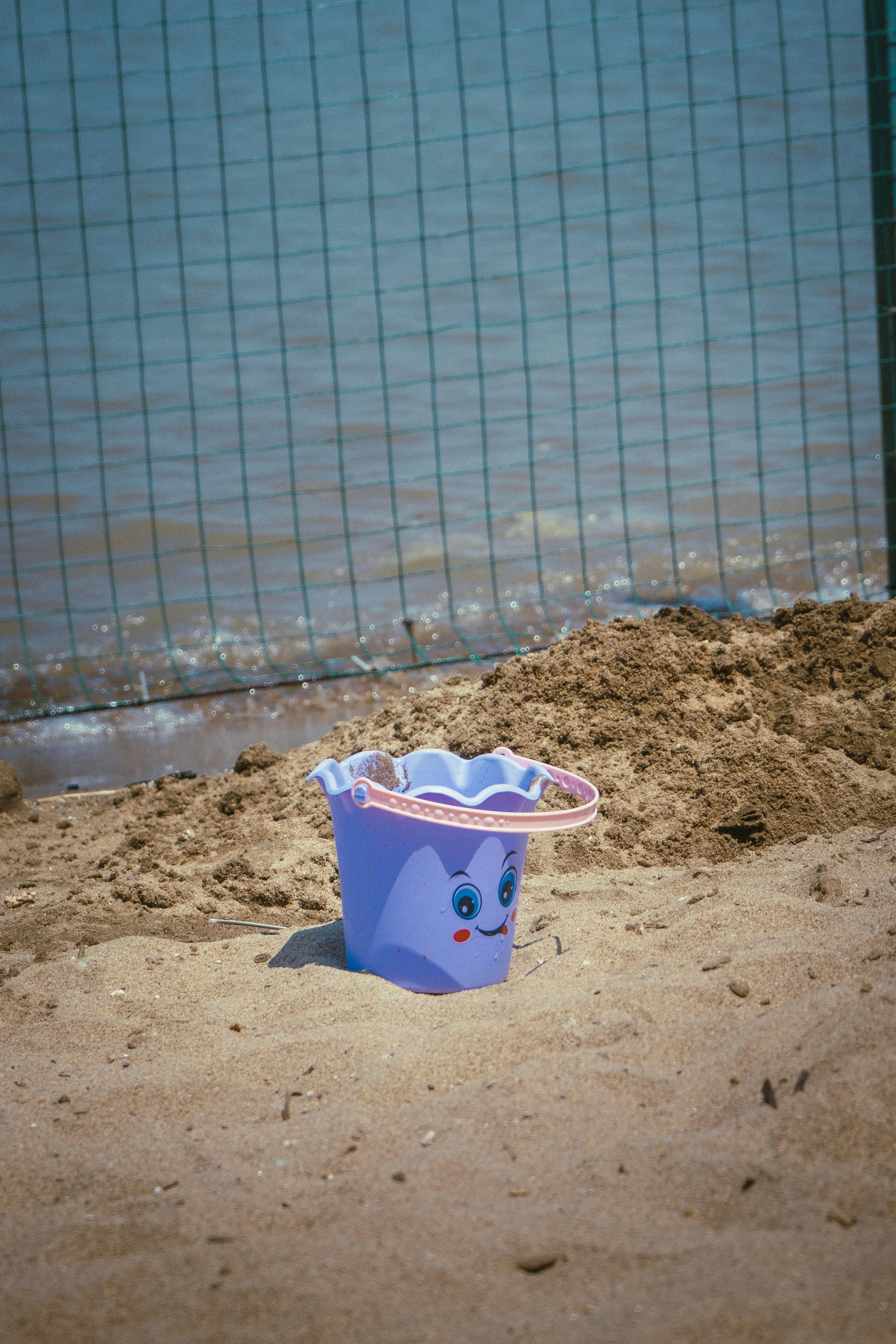 a toy on the sand