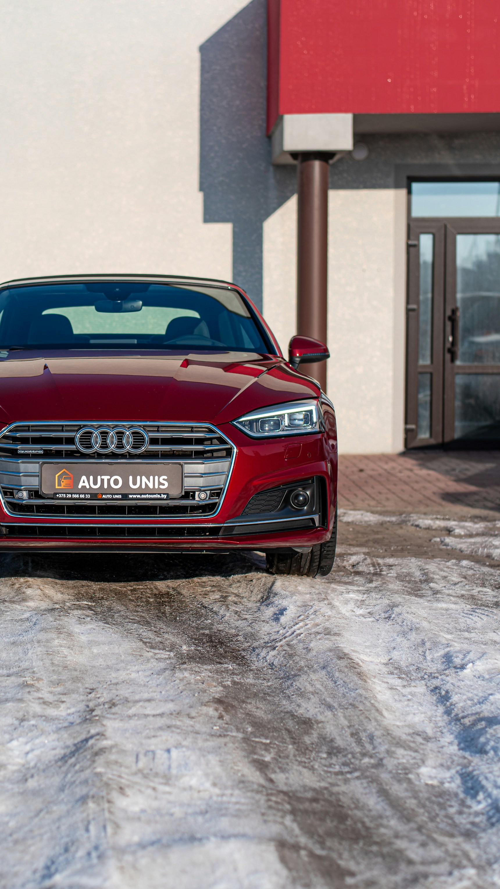 Audi A5 Red Wallpaper