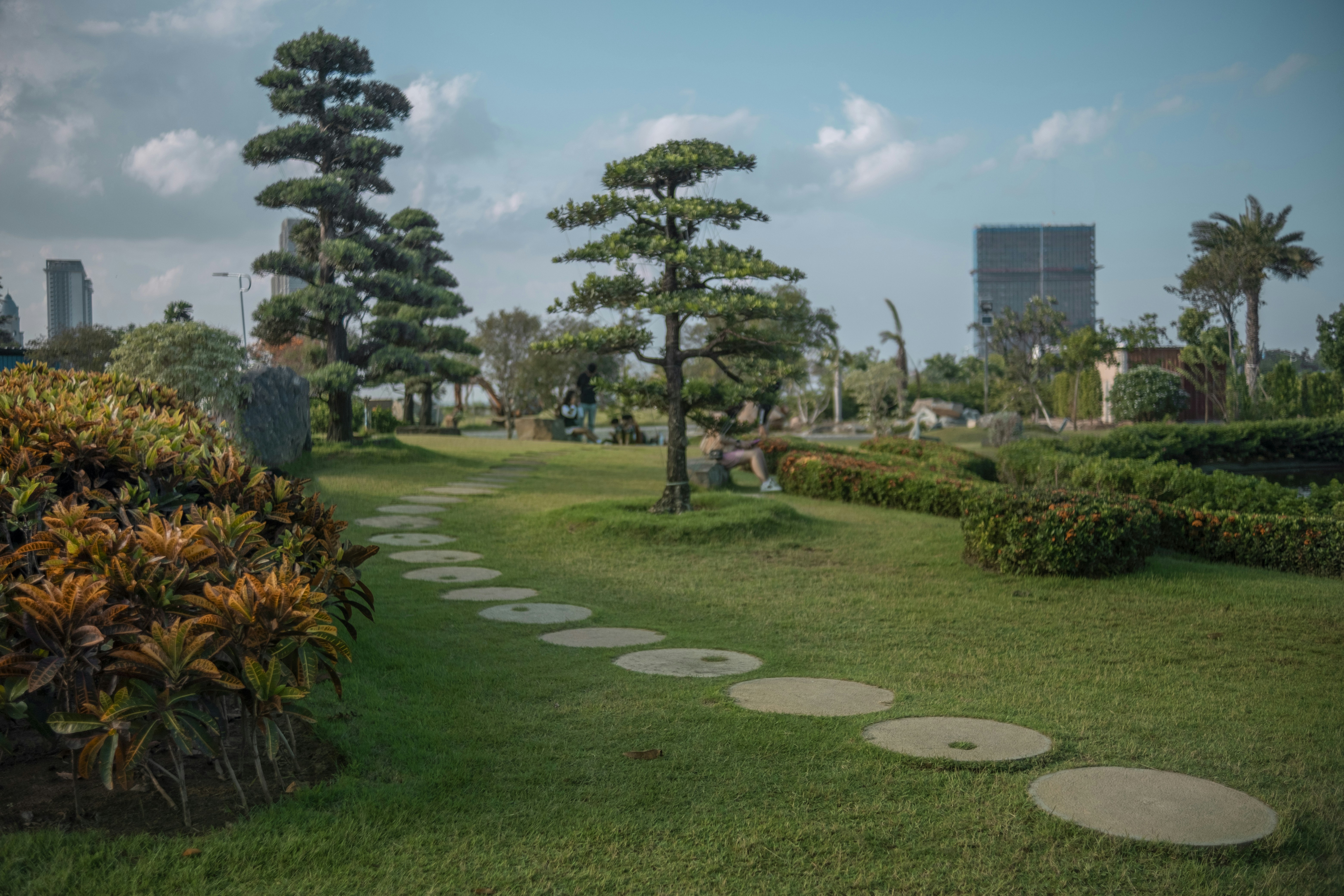 Foto Un camino hecho de peldaños en un parque – Imagen Camboya gratis ...
