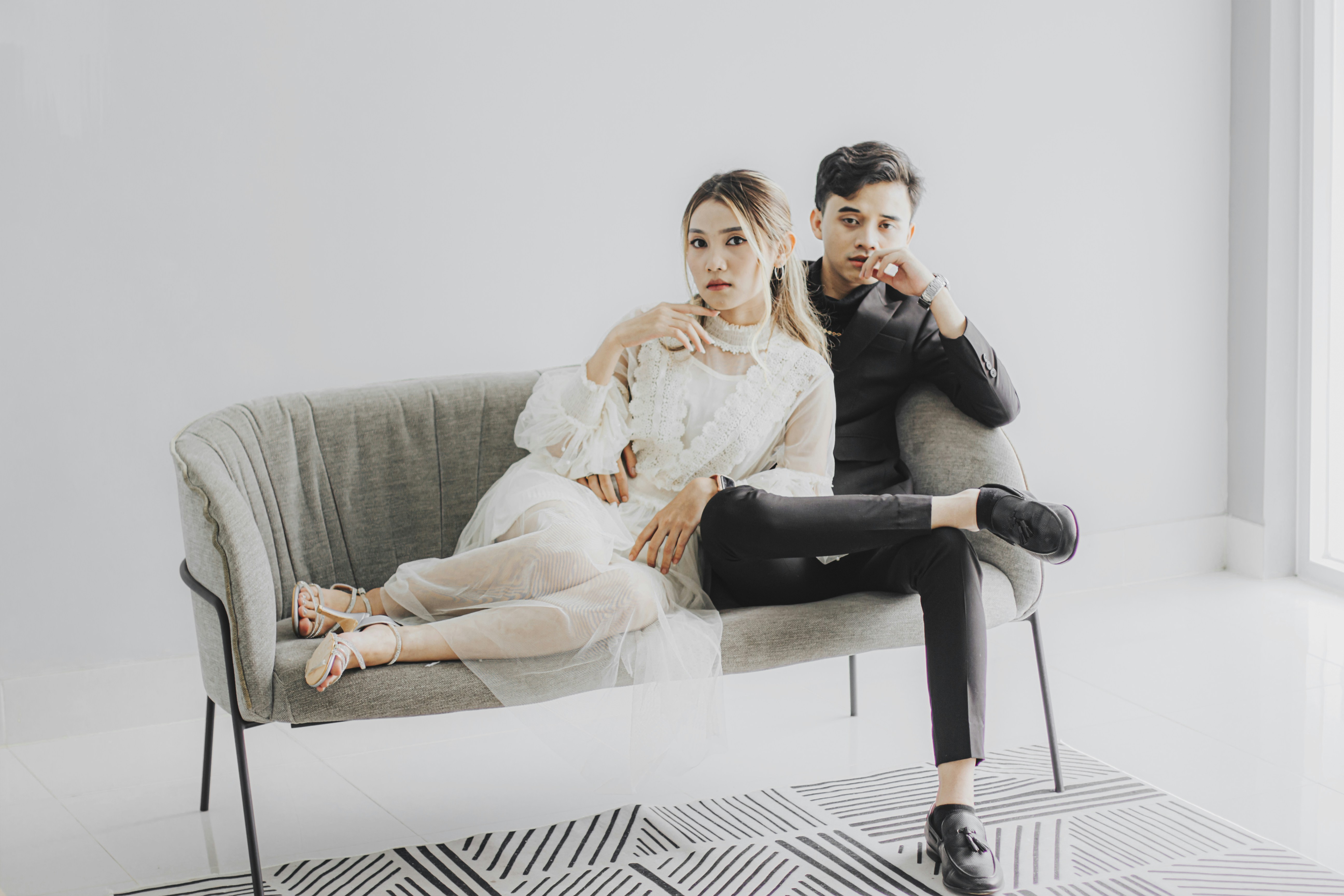 Quiet Radiance in White: A Wedding-Inspired Studio Portrait