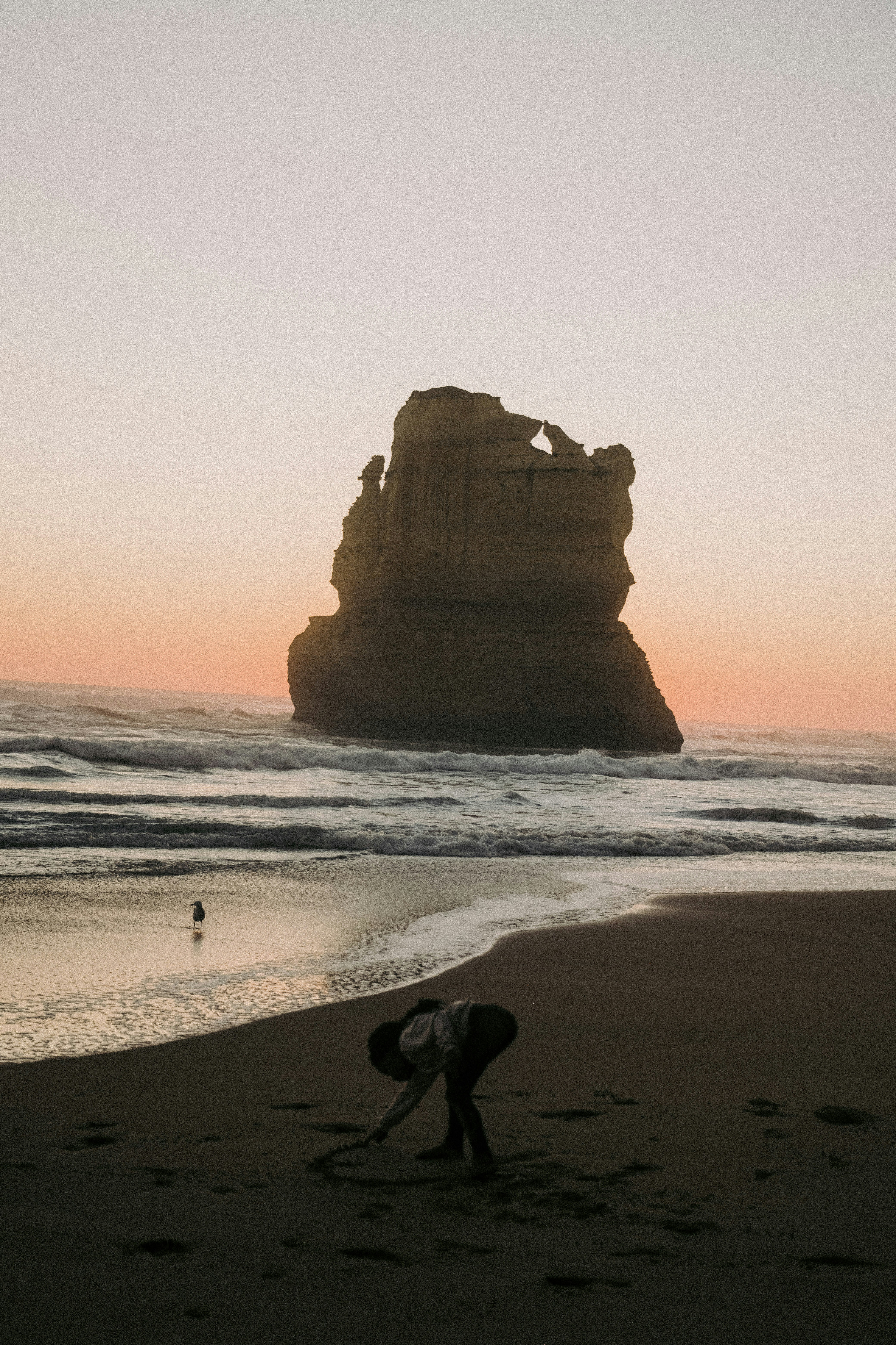 Foto Una persona cavando en la arena de la playa – Imagen Oceano gratis ...