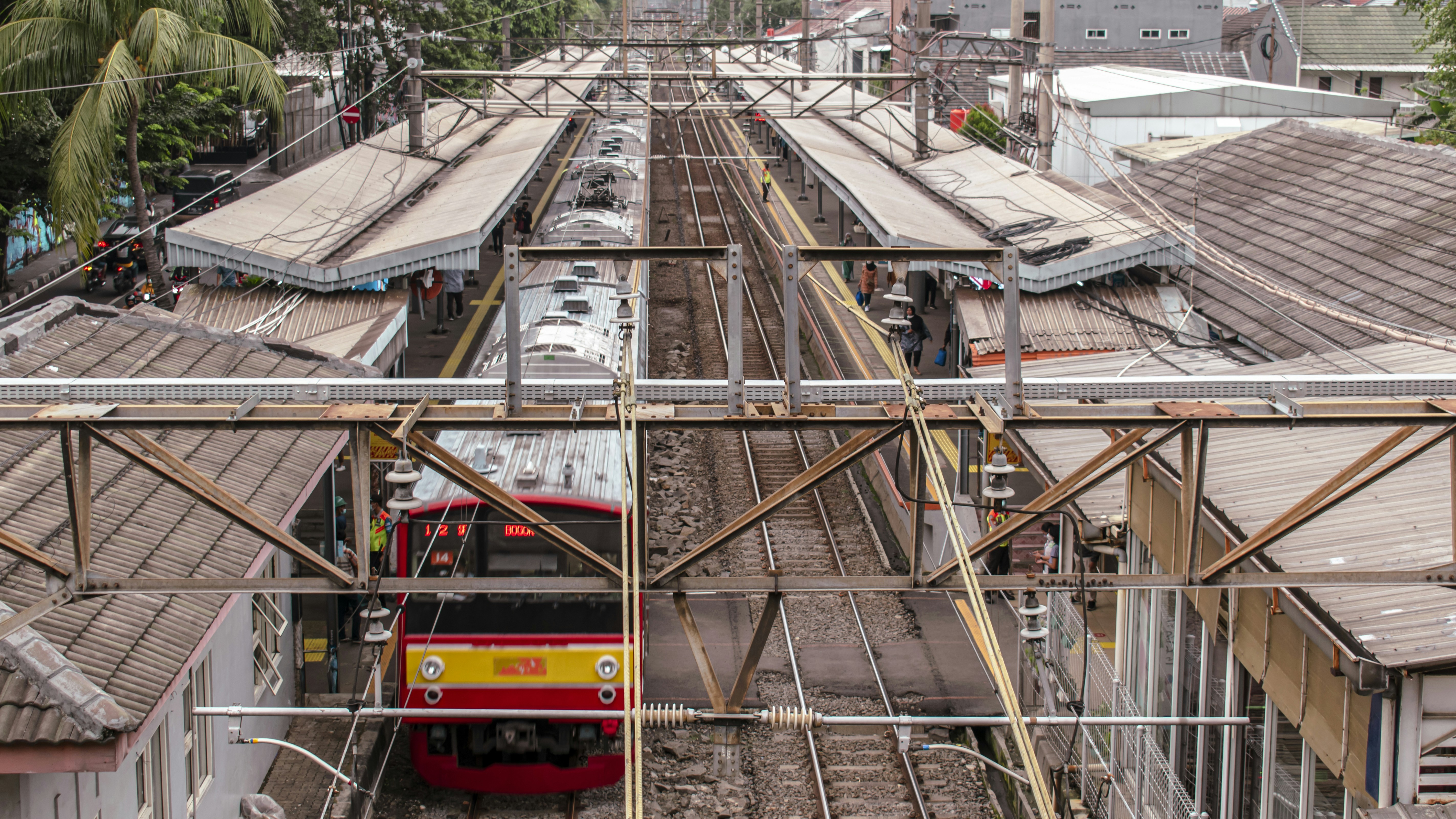 Tangled Rails: Red Locomotive Spearheads a Steel Corridor