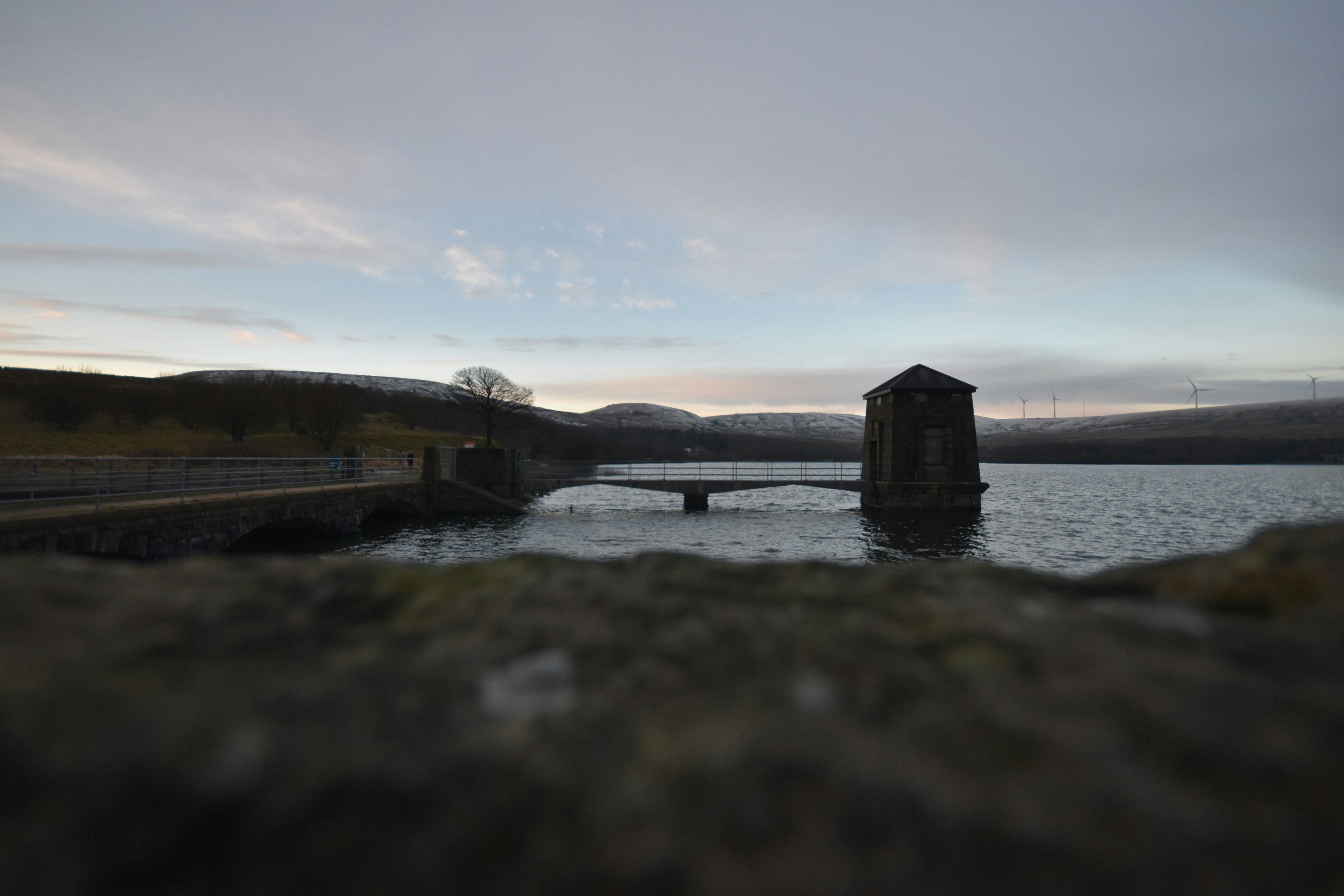 Past the Lock: A Quiet Sunset Over the Narrow Channel