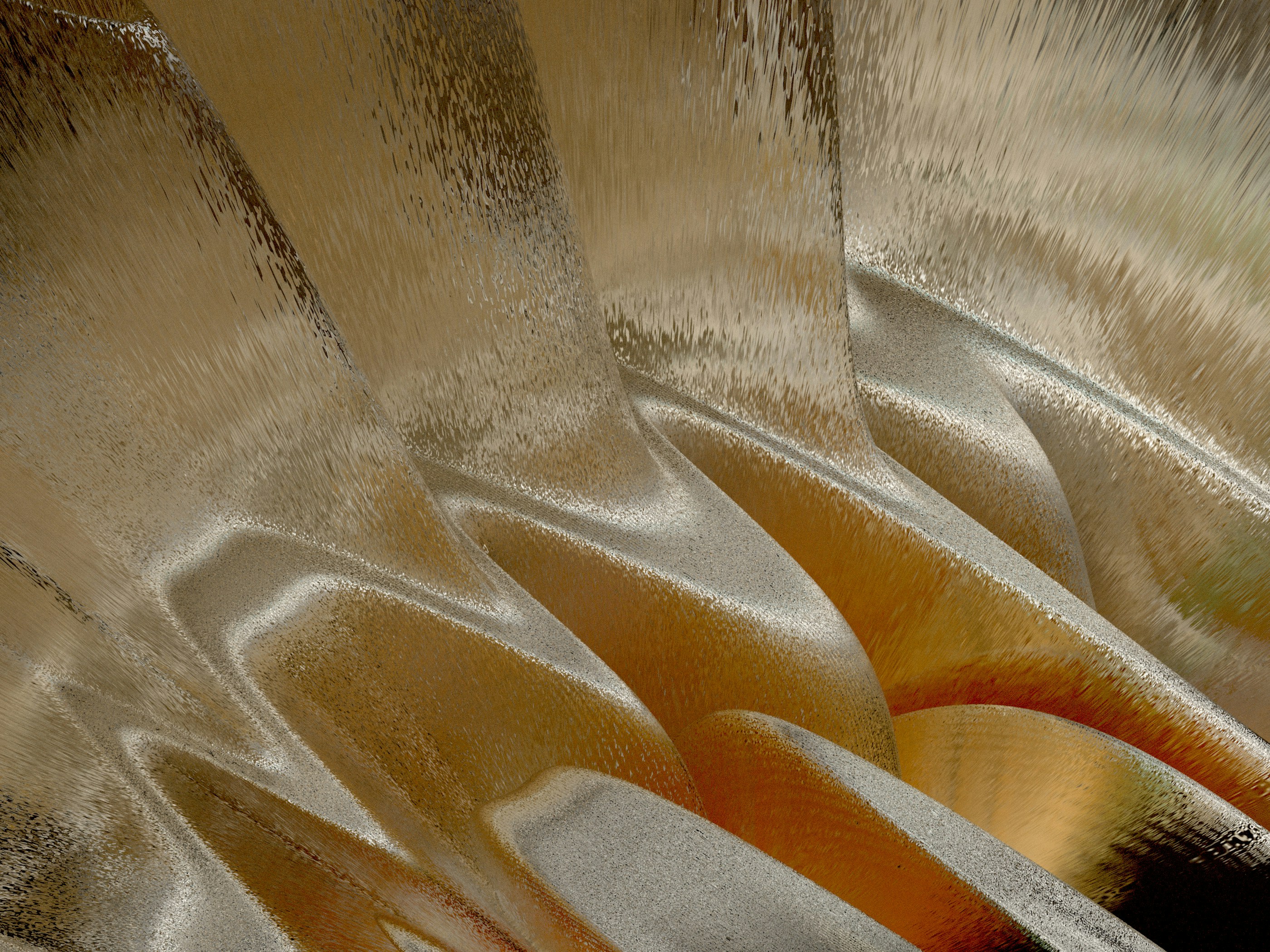 A close up view of a shiny metal object photo – Free Texture Image on ...