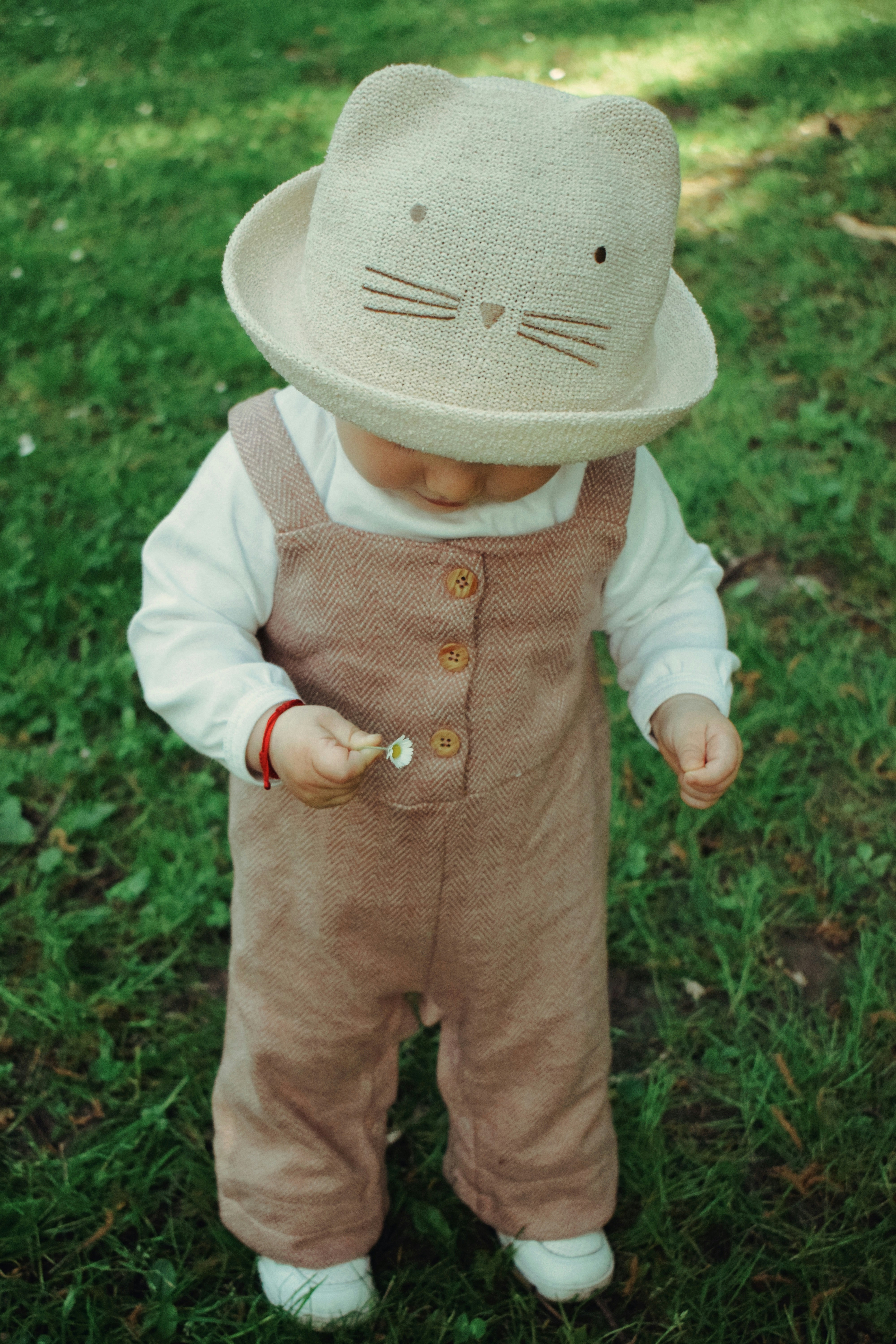 Gentle Explorer in a Meadow Hat