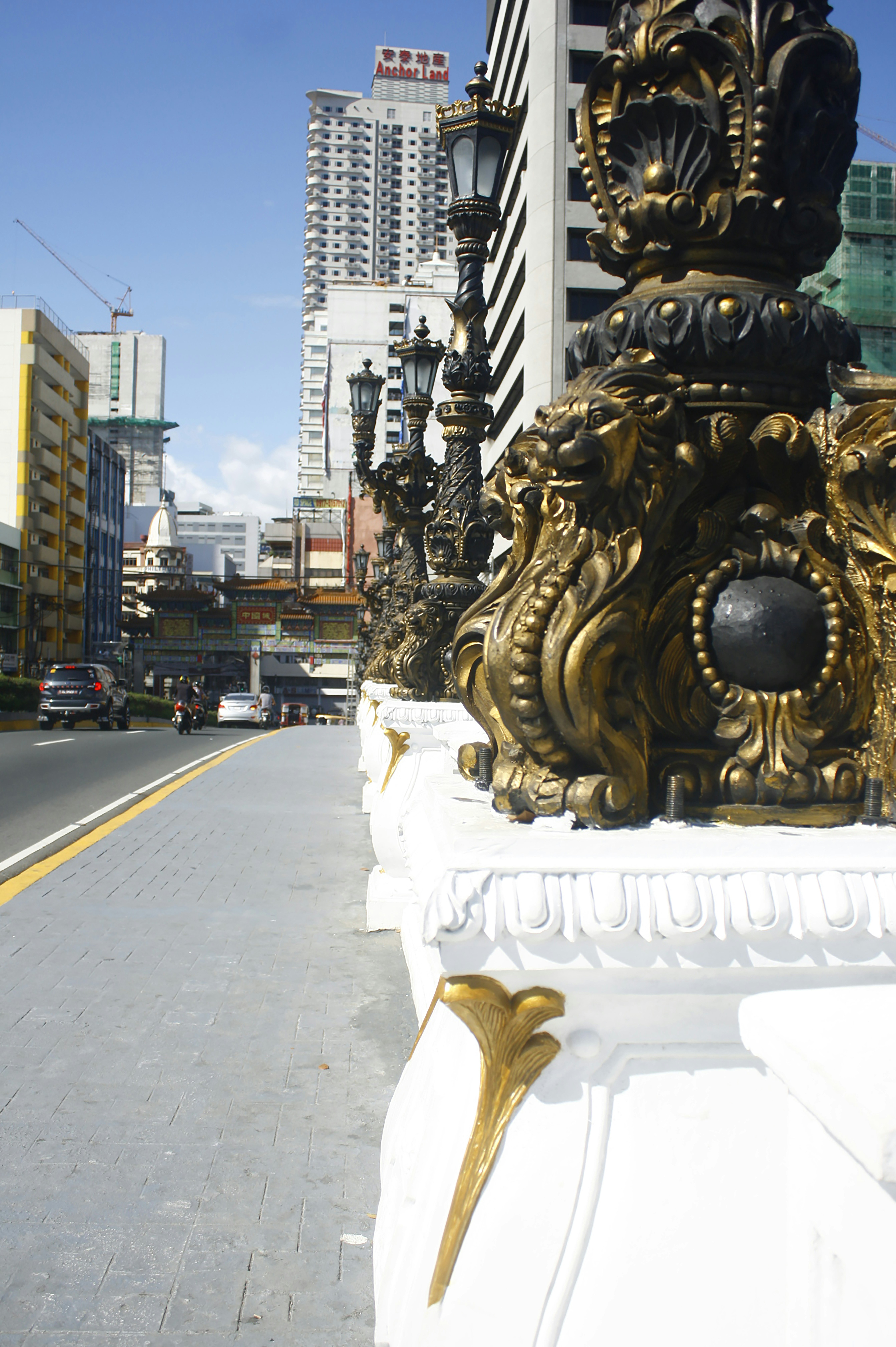 Detailing of Jones Bridge, Manila