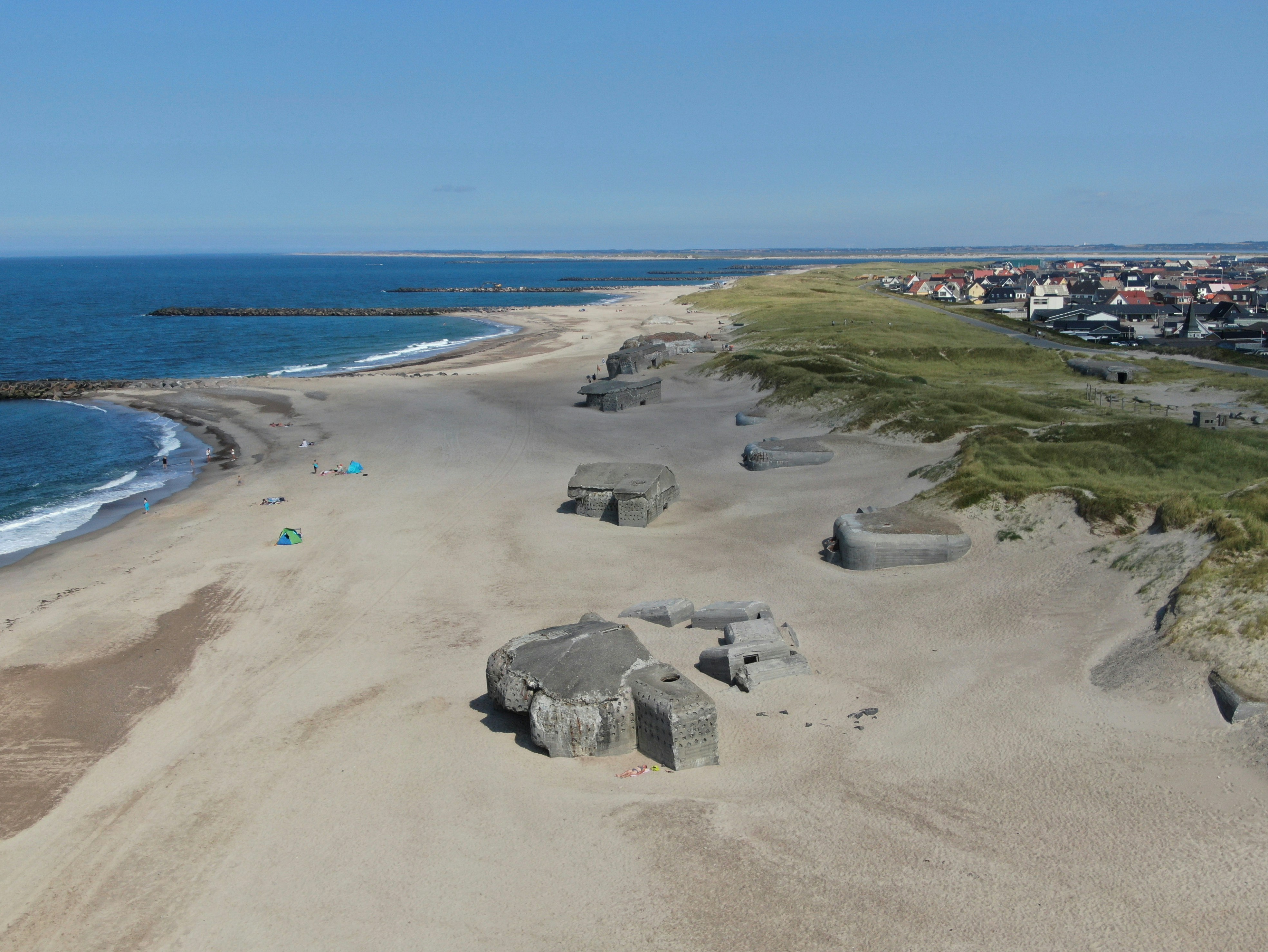 Coastal Bunker Field by the Dunes