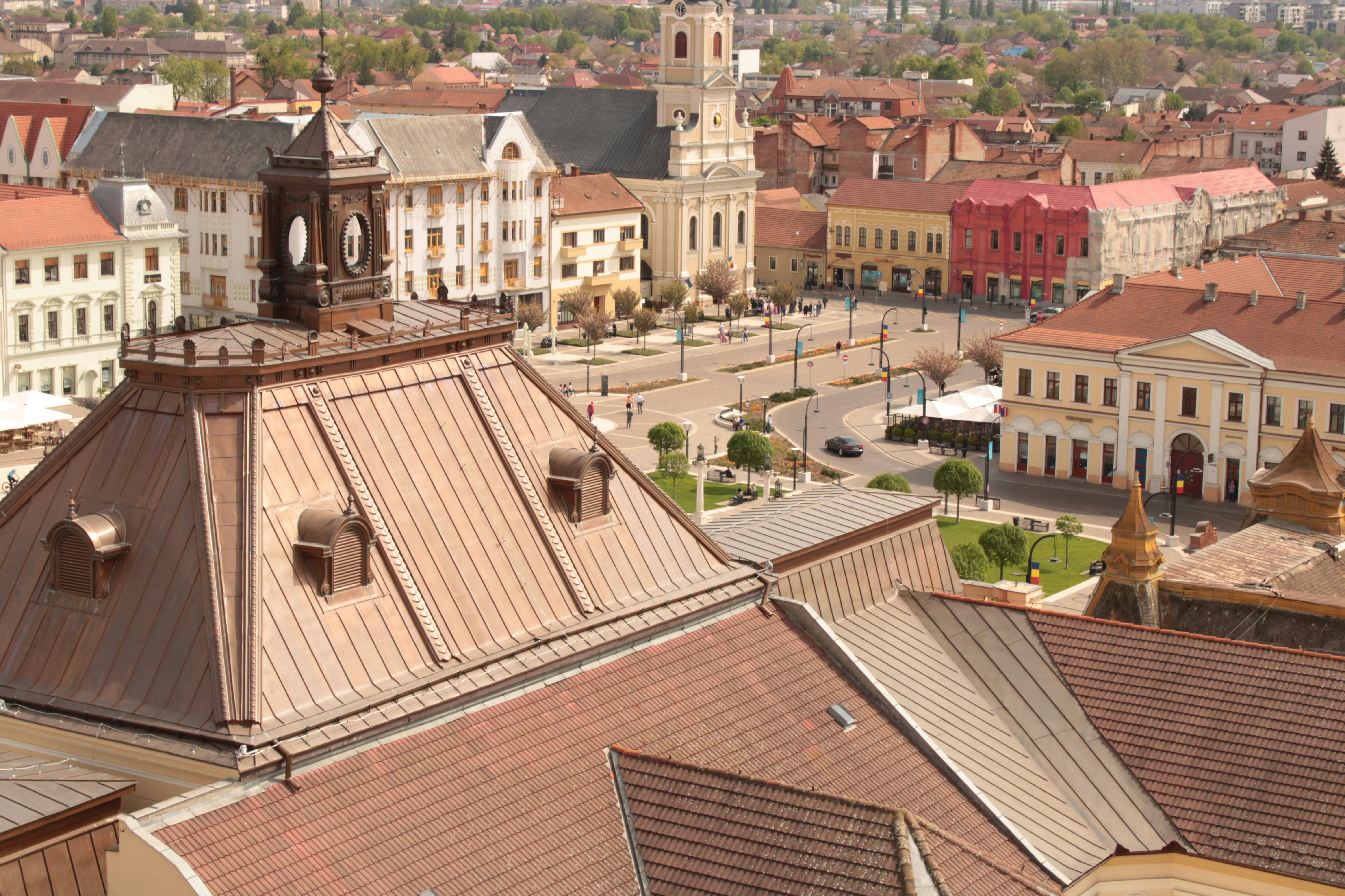 A view of a city from a high point of view photo – Free Oradea Image on ...