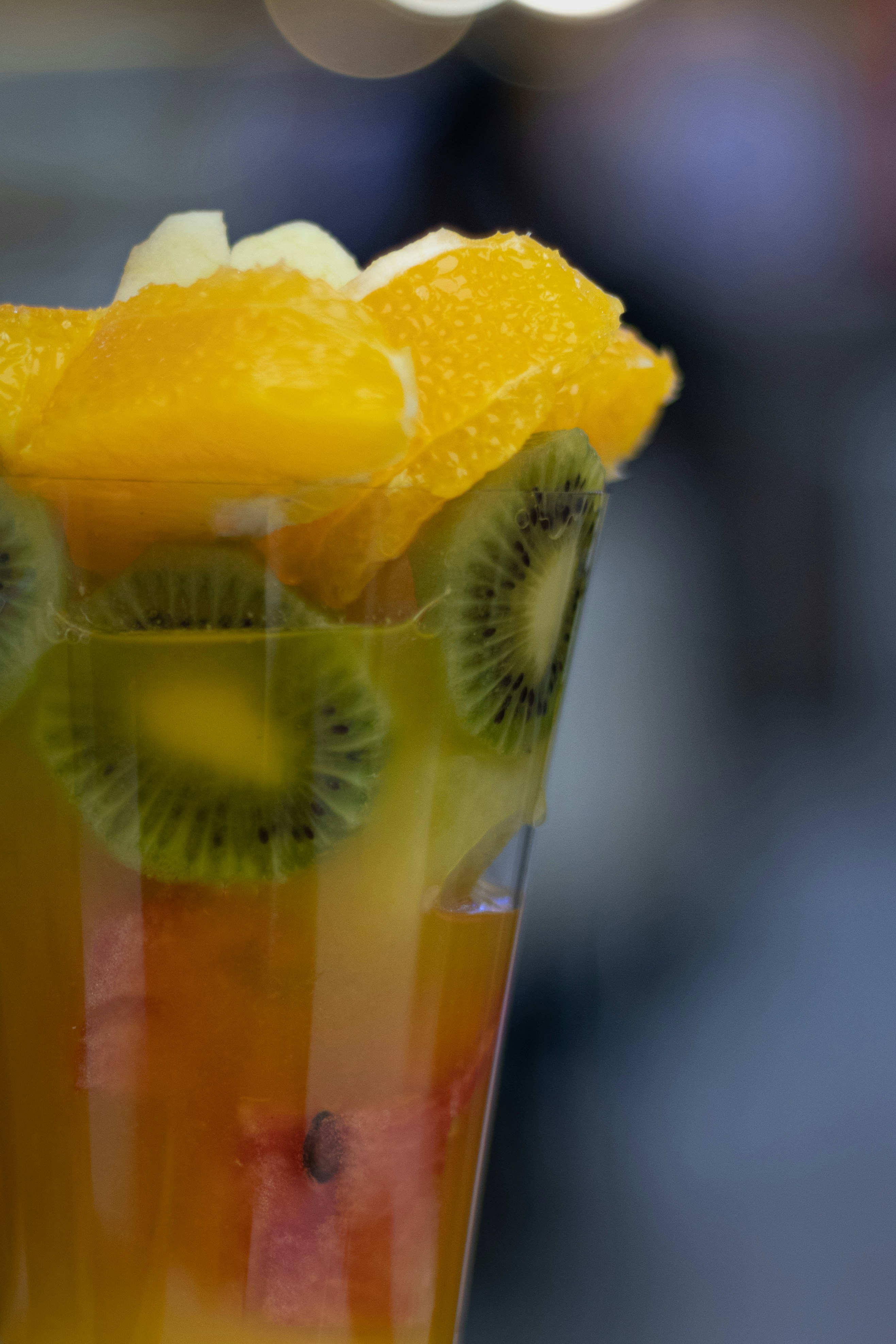 A close up of a fruit drink in a glass photo – Free Fruits Image on ...