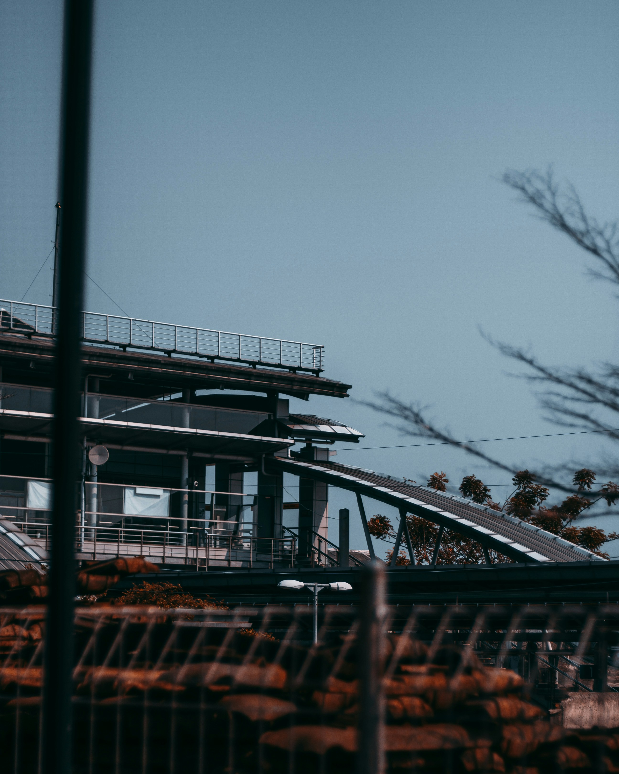 A view of a building from across the street photo – Free Bekasi Image ...