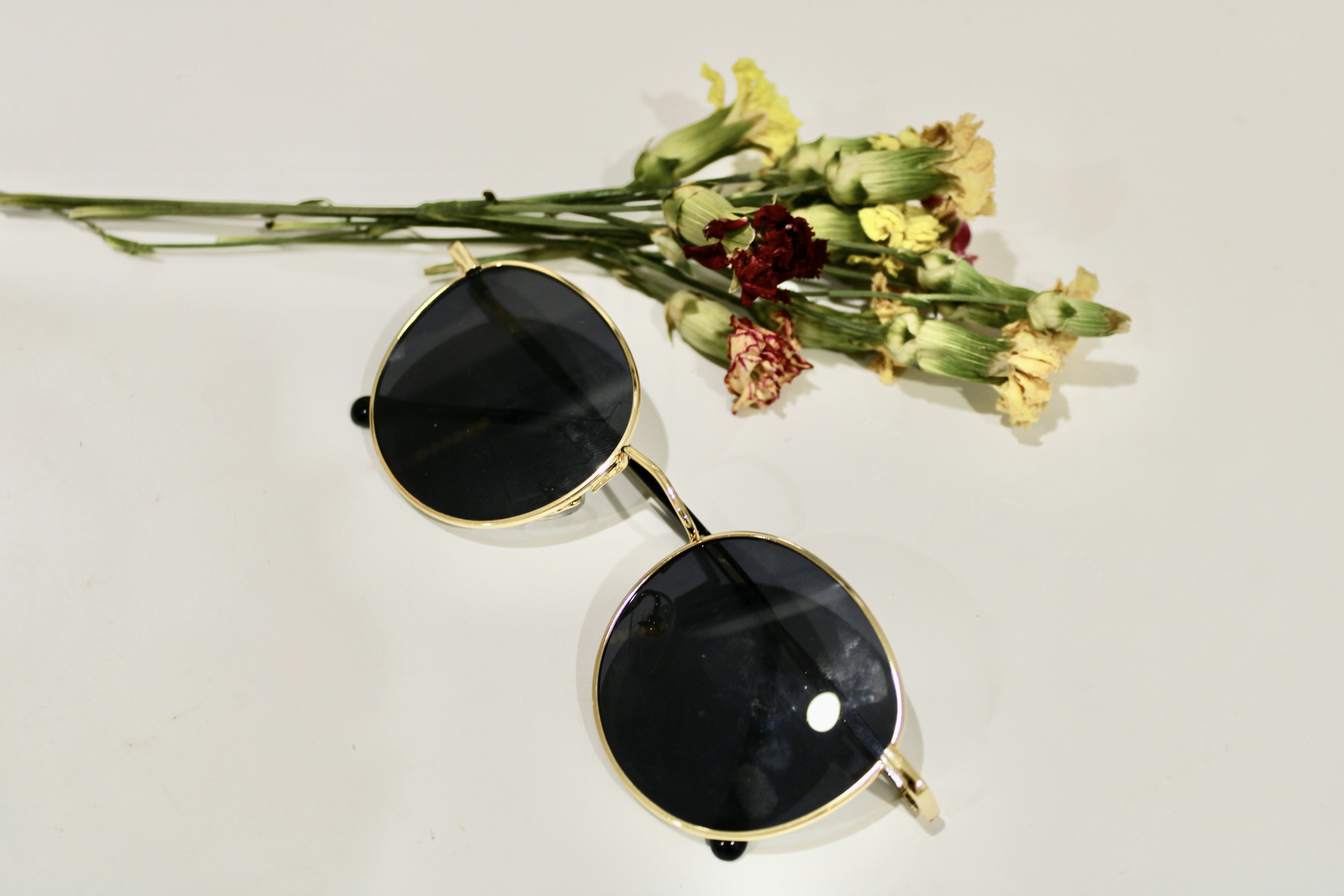 Gold Rims and Dried Blooms: A Quiet Still Life