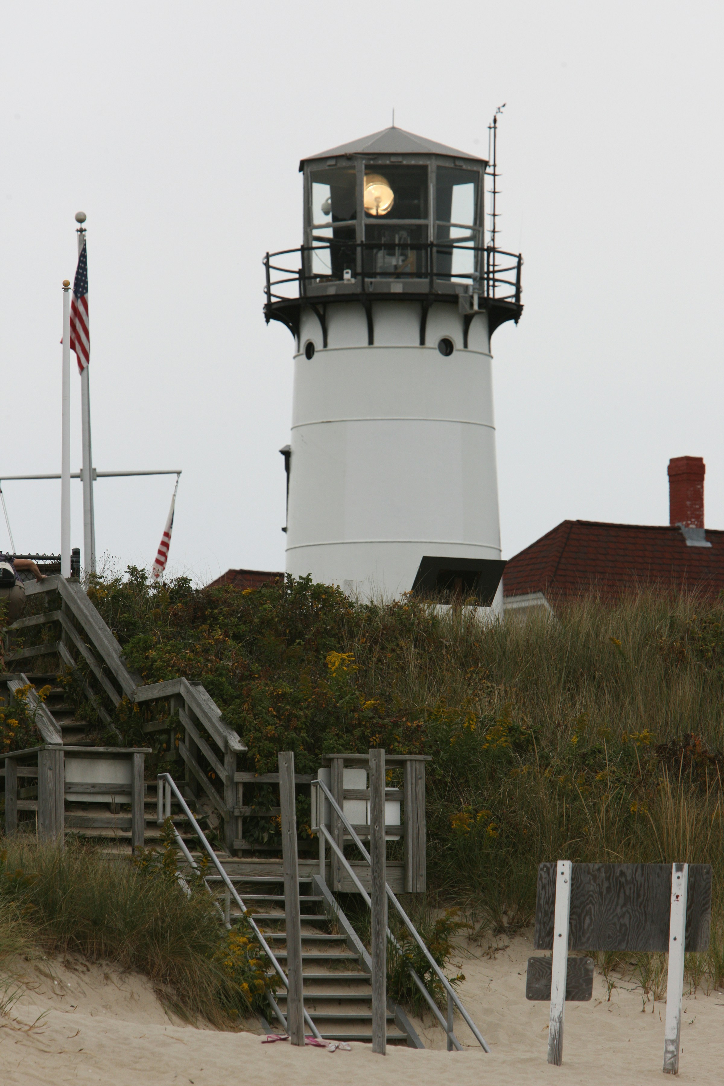 Beacon Above the Dunes: Lantern Tower at Quiet Coast