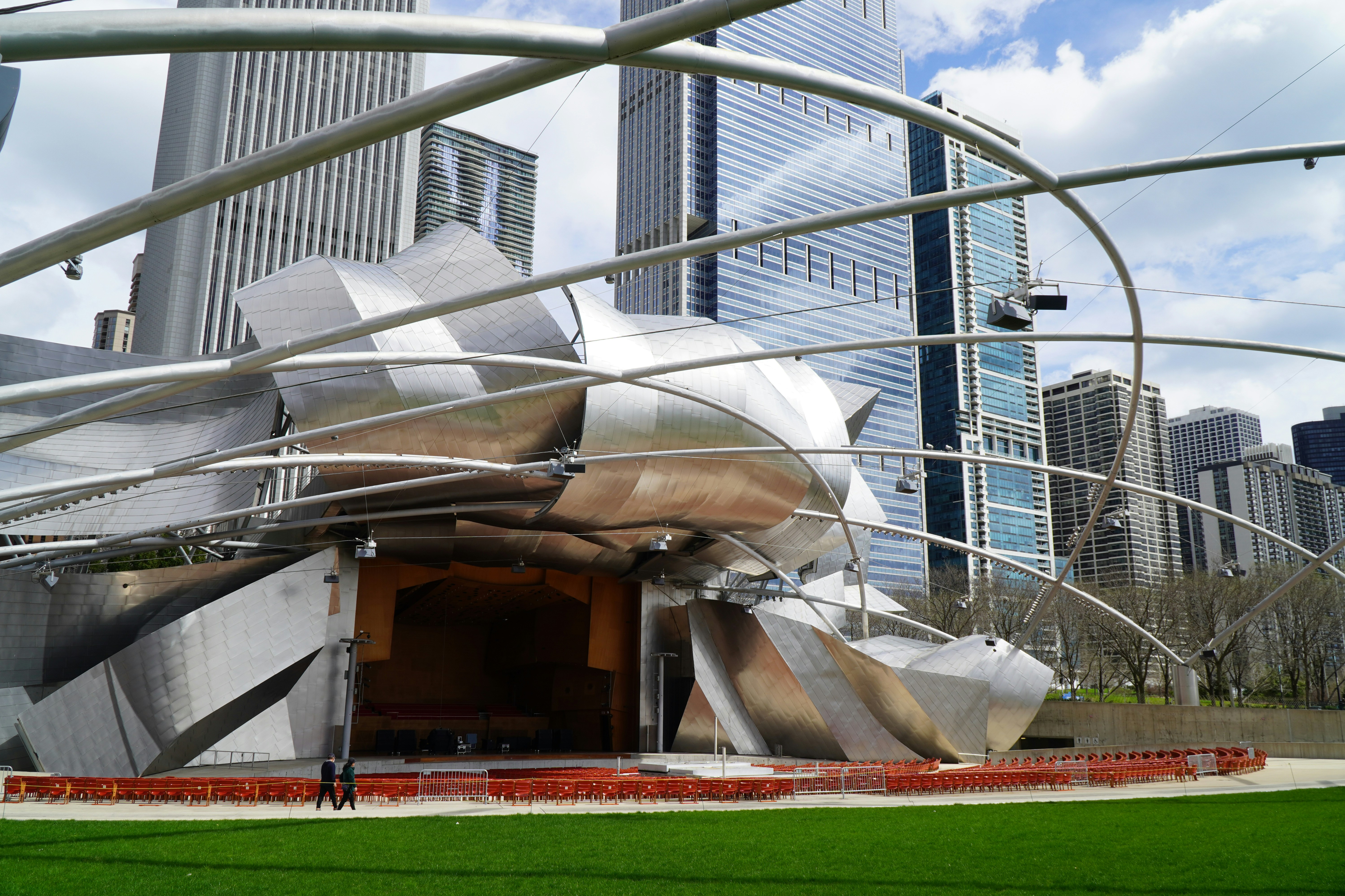 Faceted Chrome Beneath the City Ring