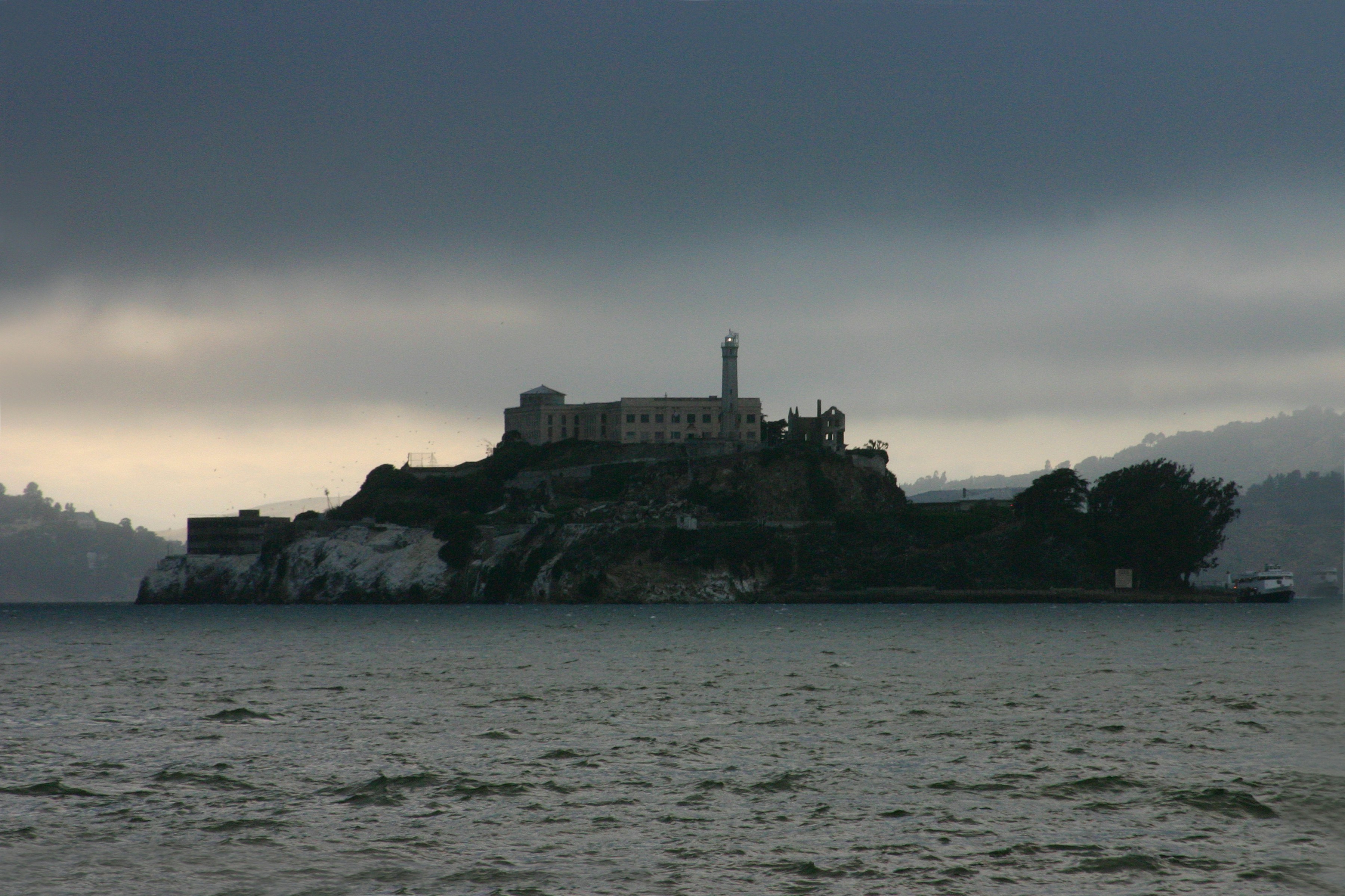 Fortress Island on a Leaden Horizon