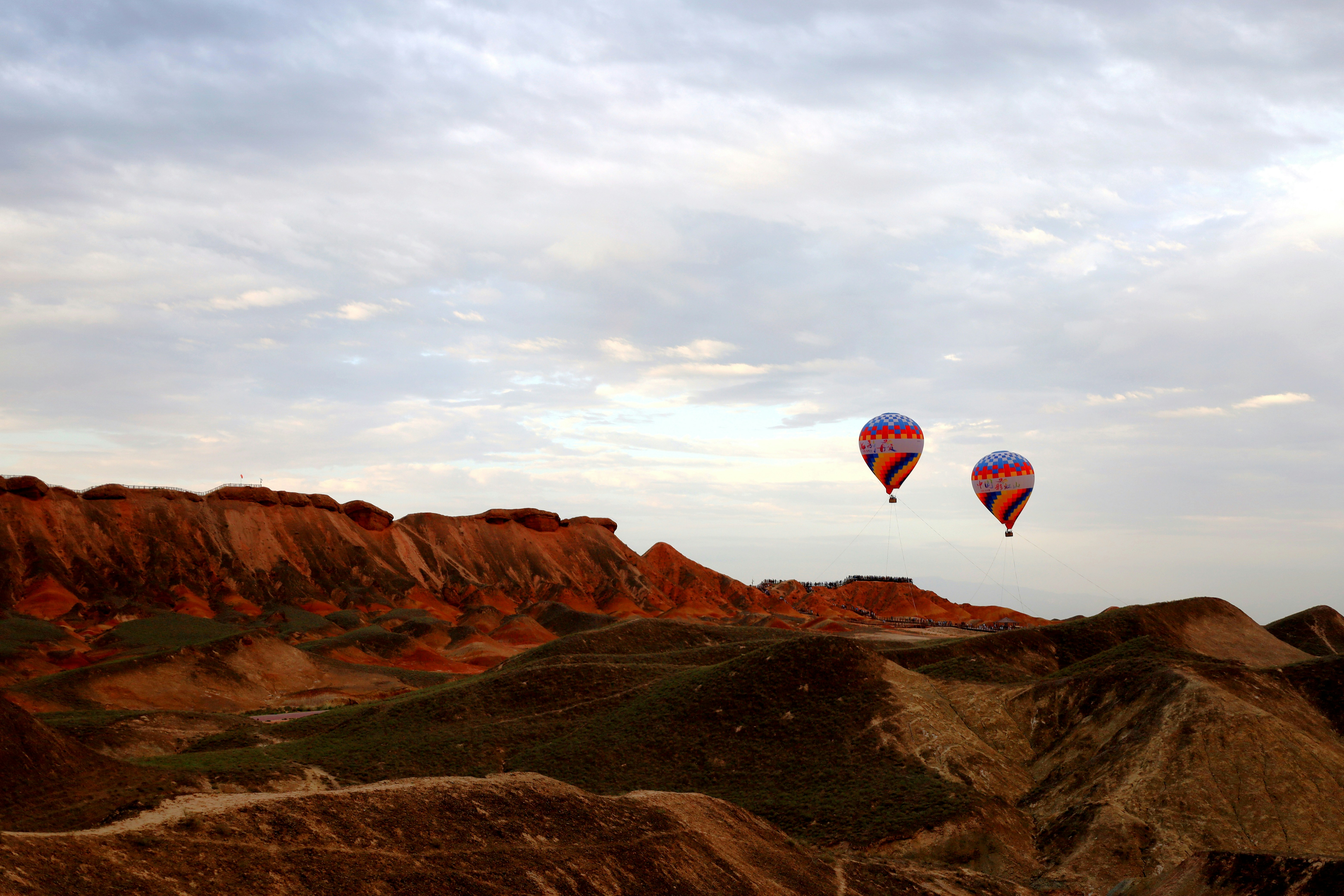 Floating Over the Painted Canyons