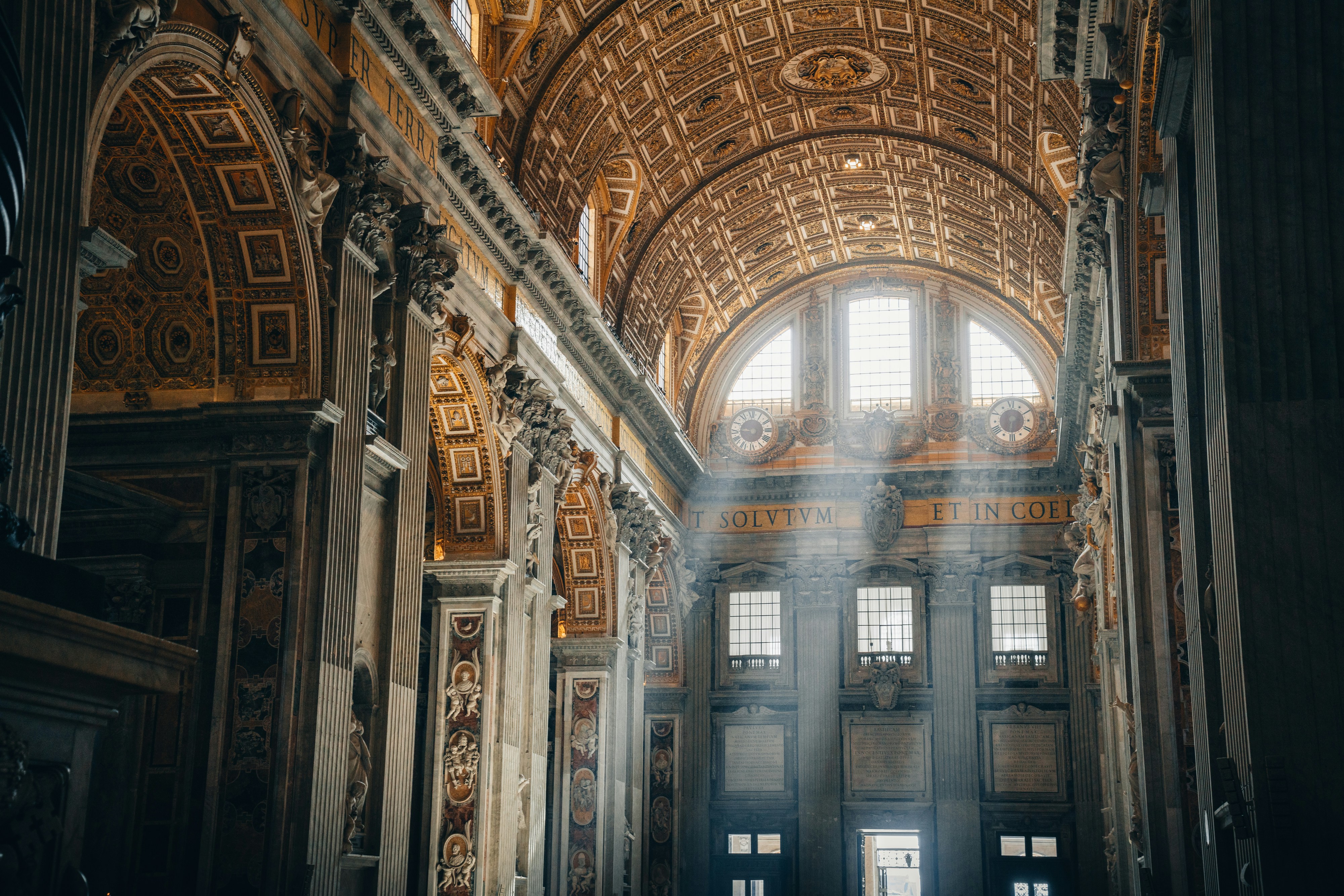 A large ornate building with arched windows photo – Free Rome Image on ...