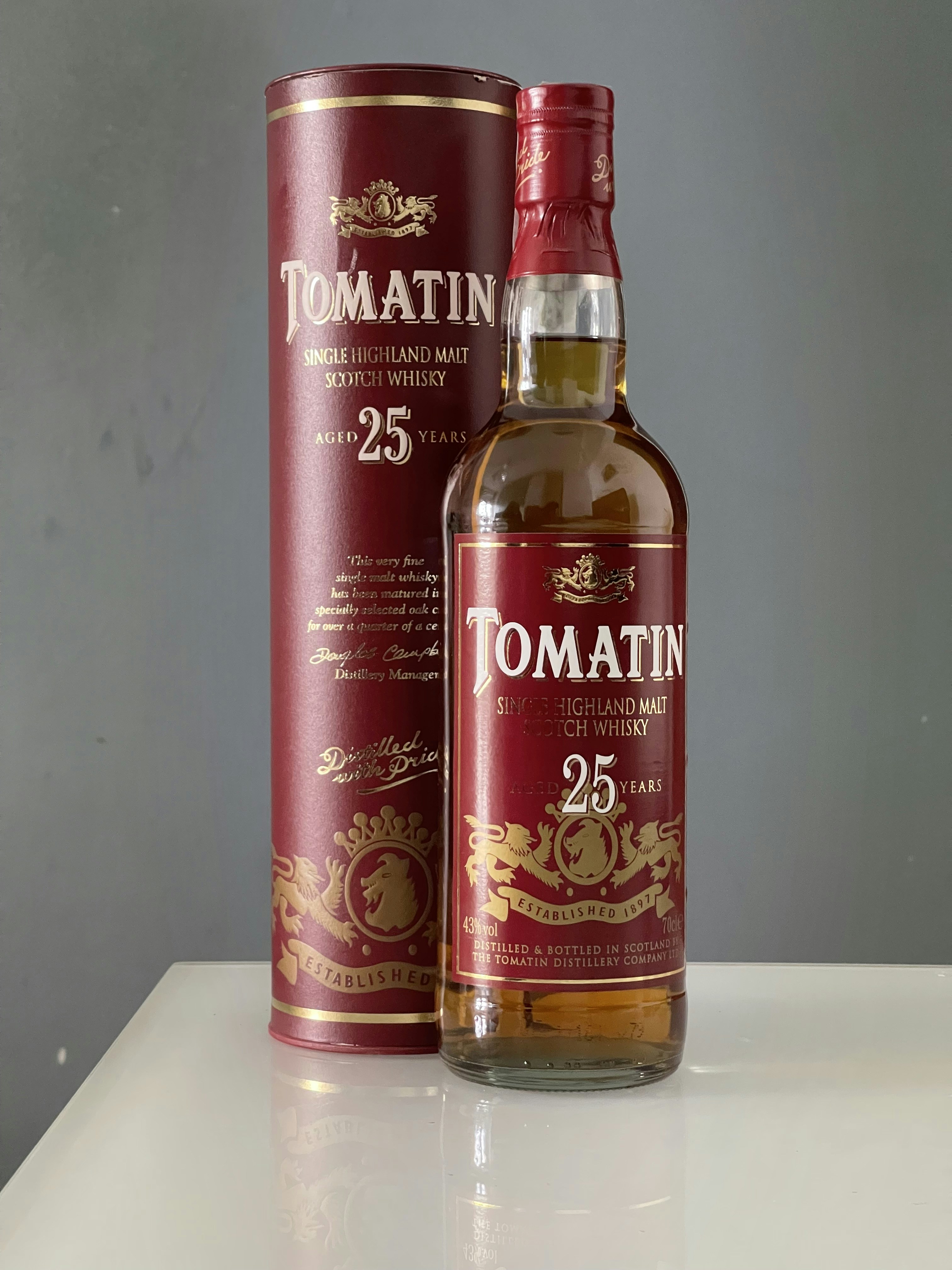 a bottle of alcohol