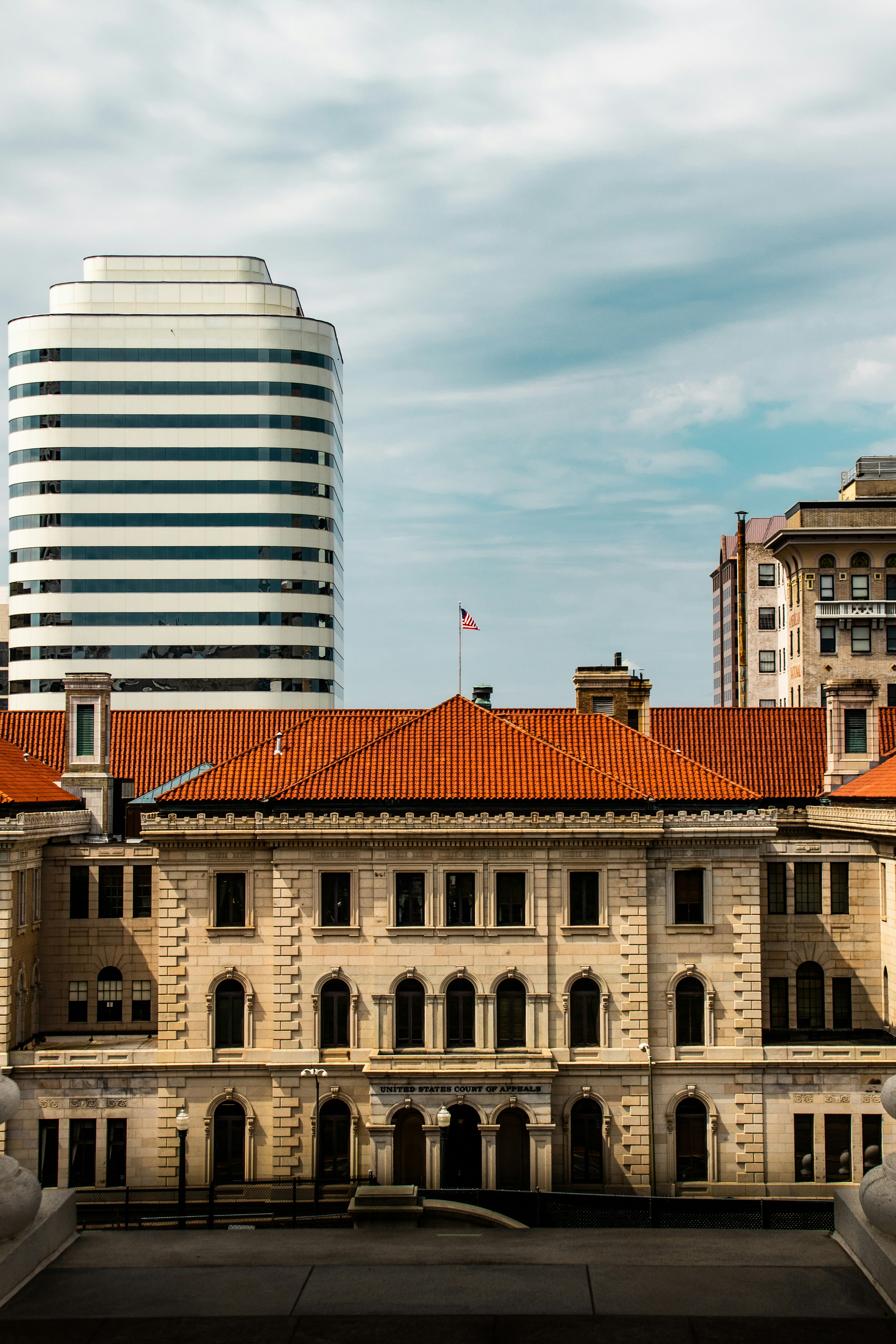 A building with a red roof photo – Free Us court of appeals Image on ...