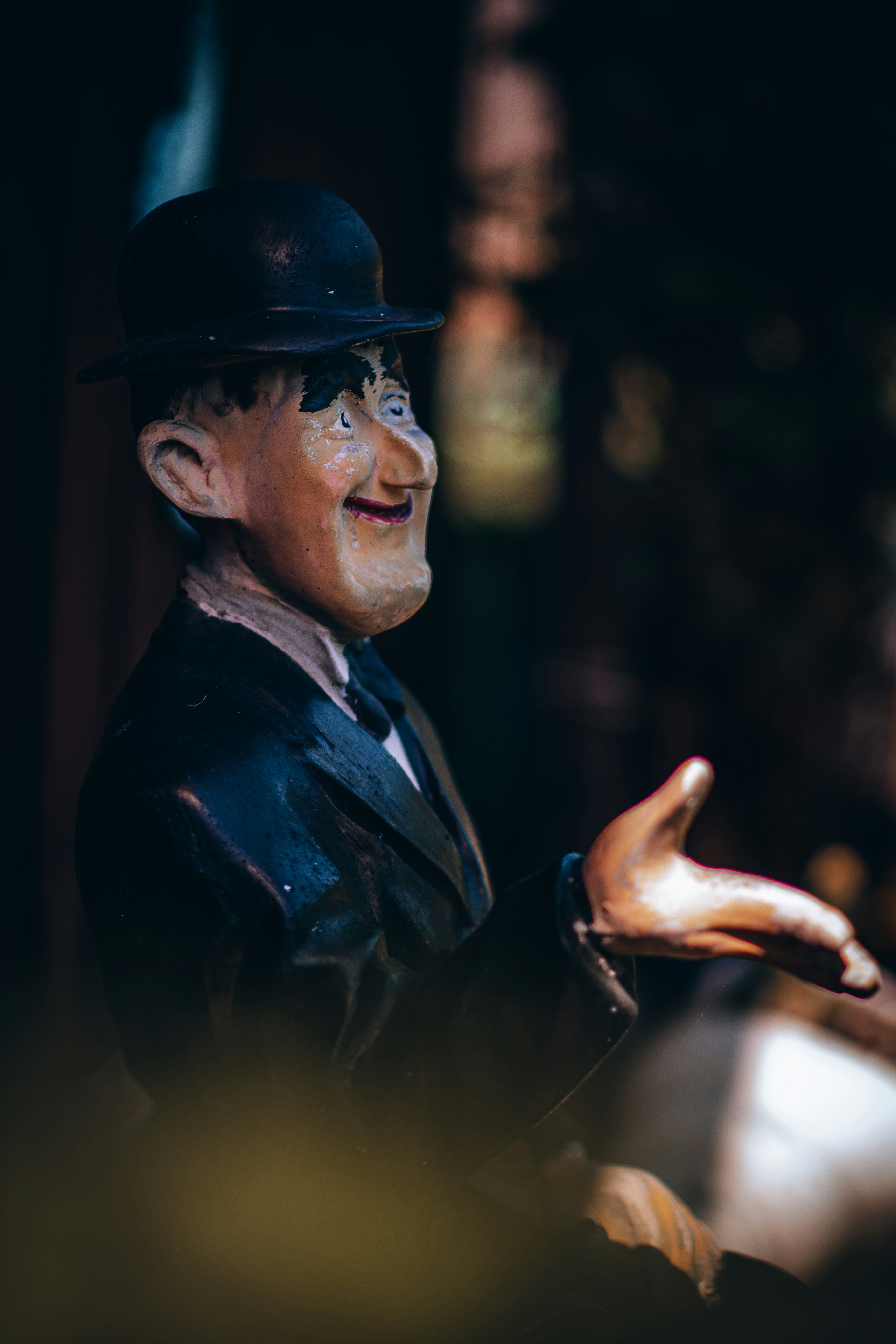 a man wearing a hat