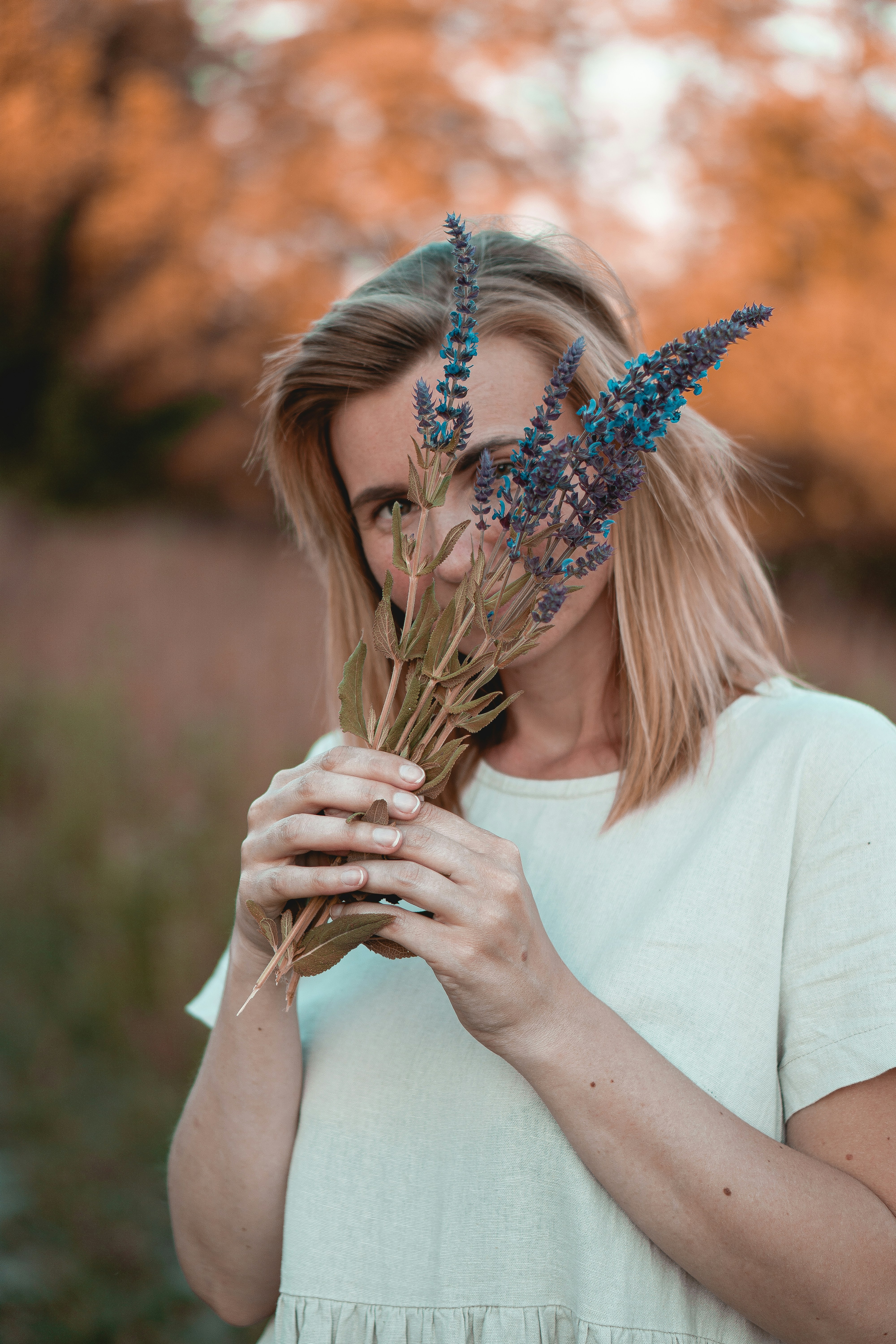 A person with a braided hair covering the face photo – Free Grey Image ...