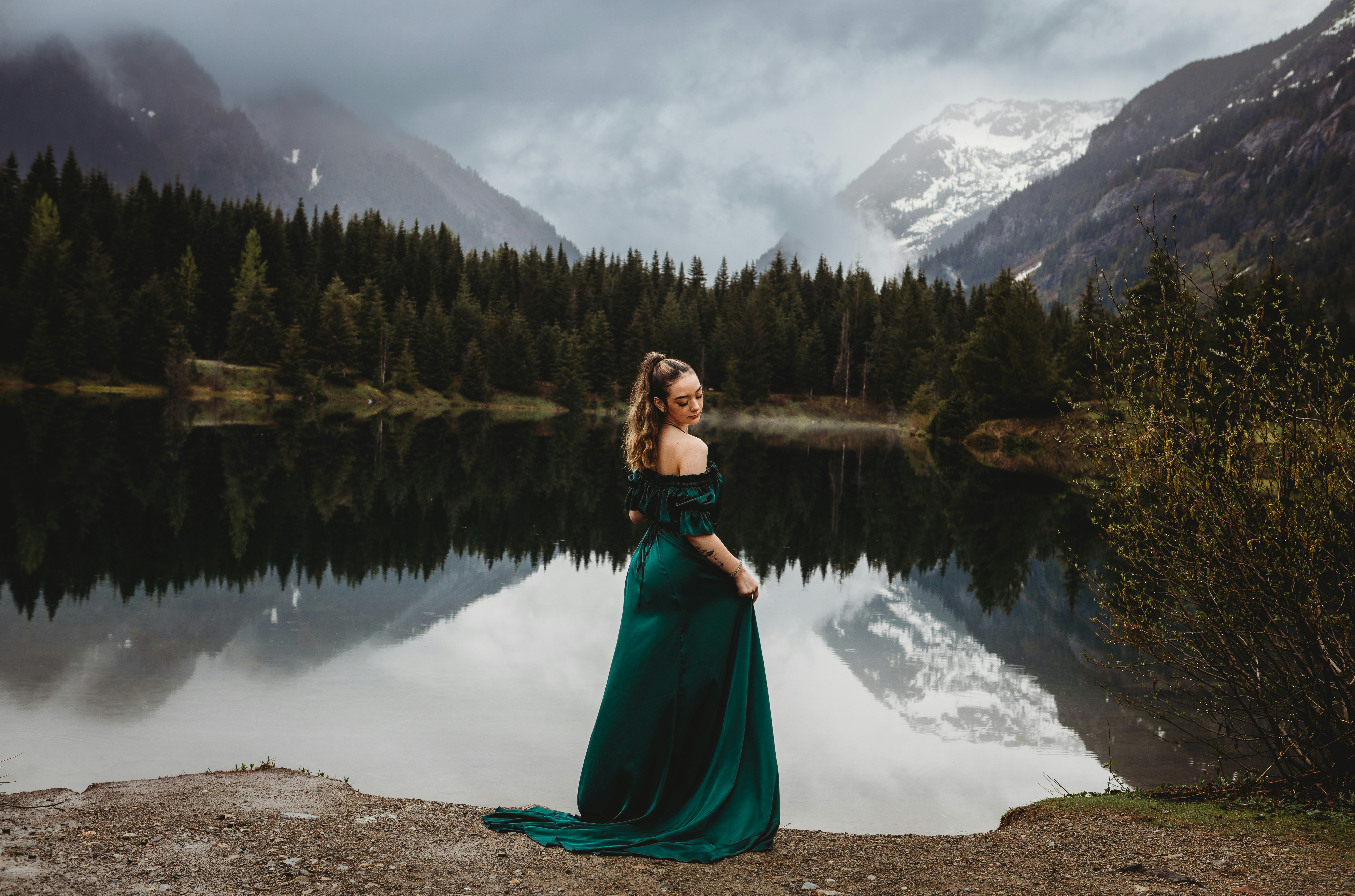 Elegance Amidst Nature's Majesty