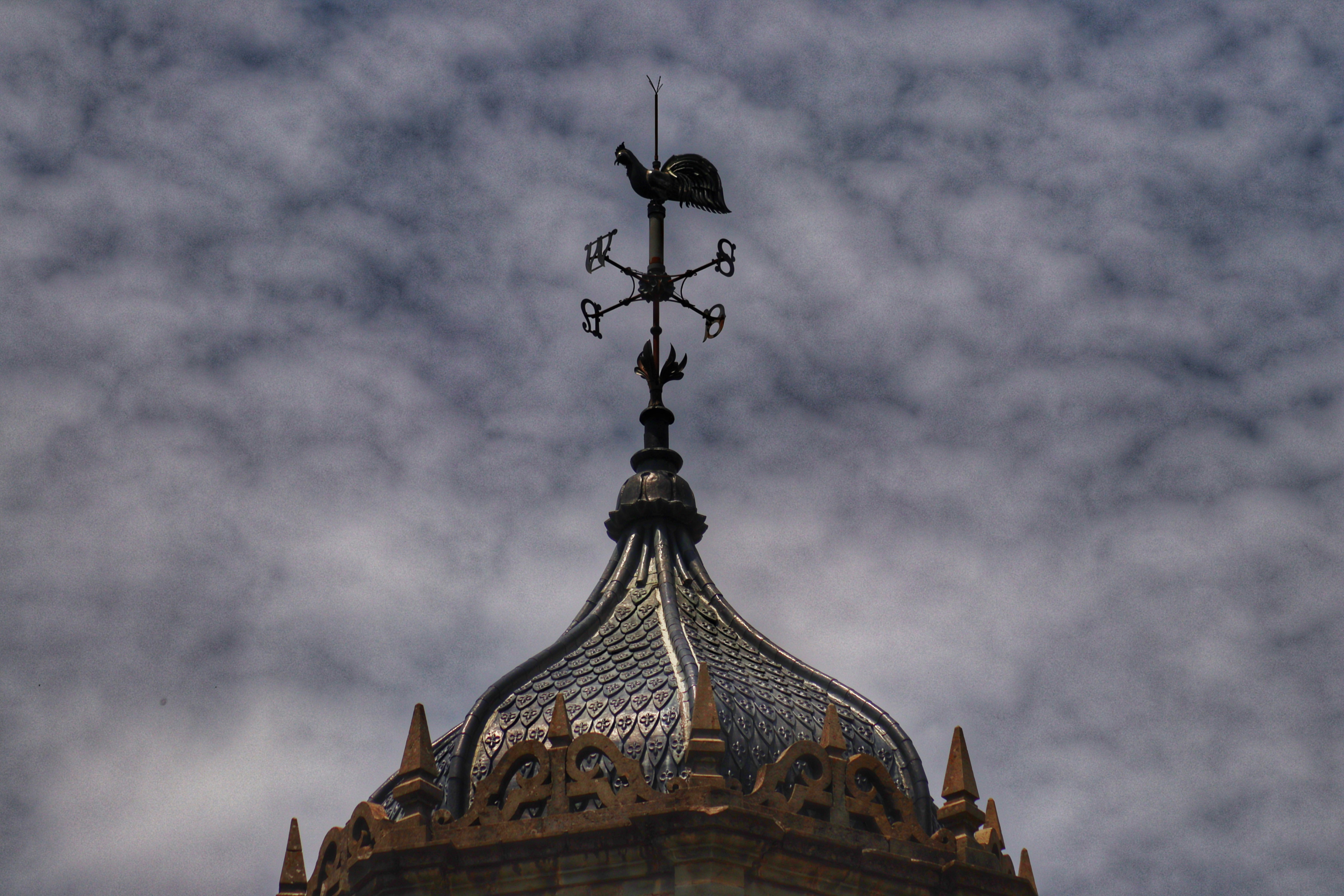 Weathered Sentinel atop the Dome