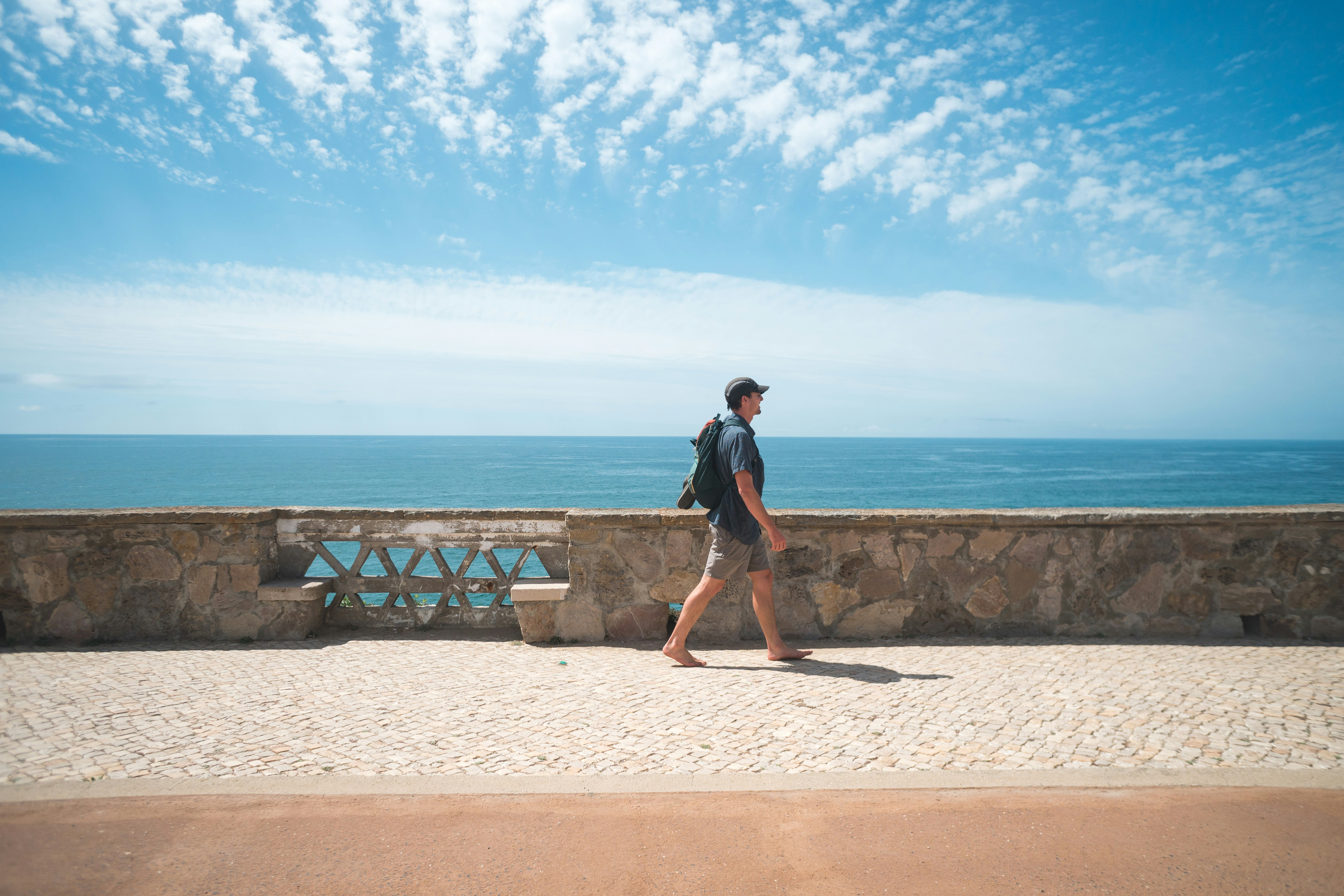 Coastal Promenade Traveler in Profile