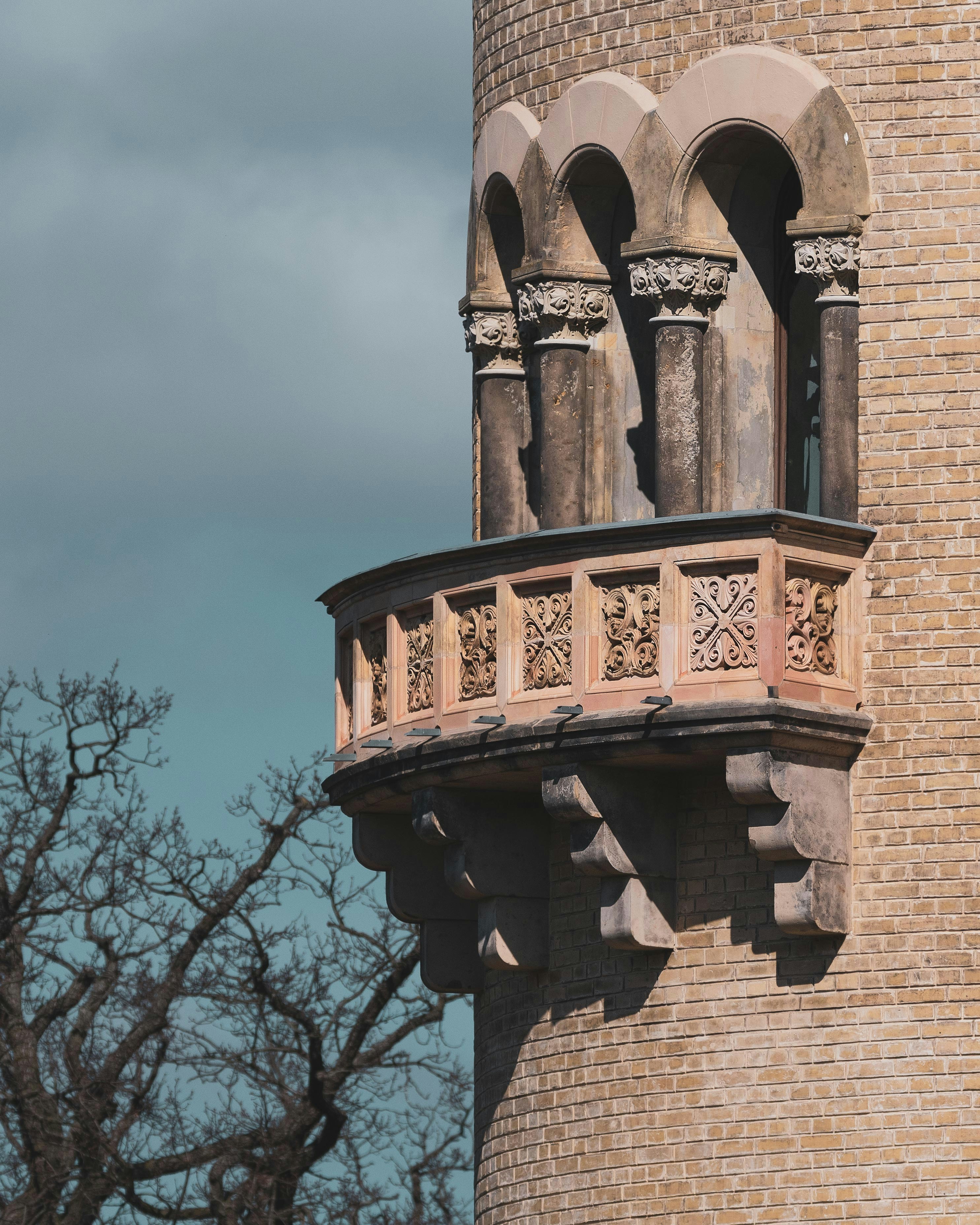 Castle Tower Balcony
