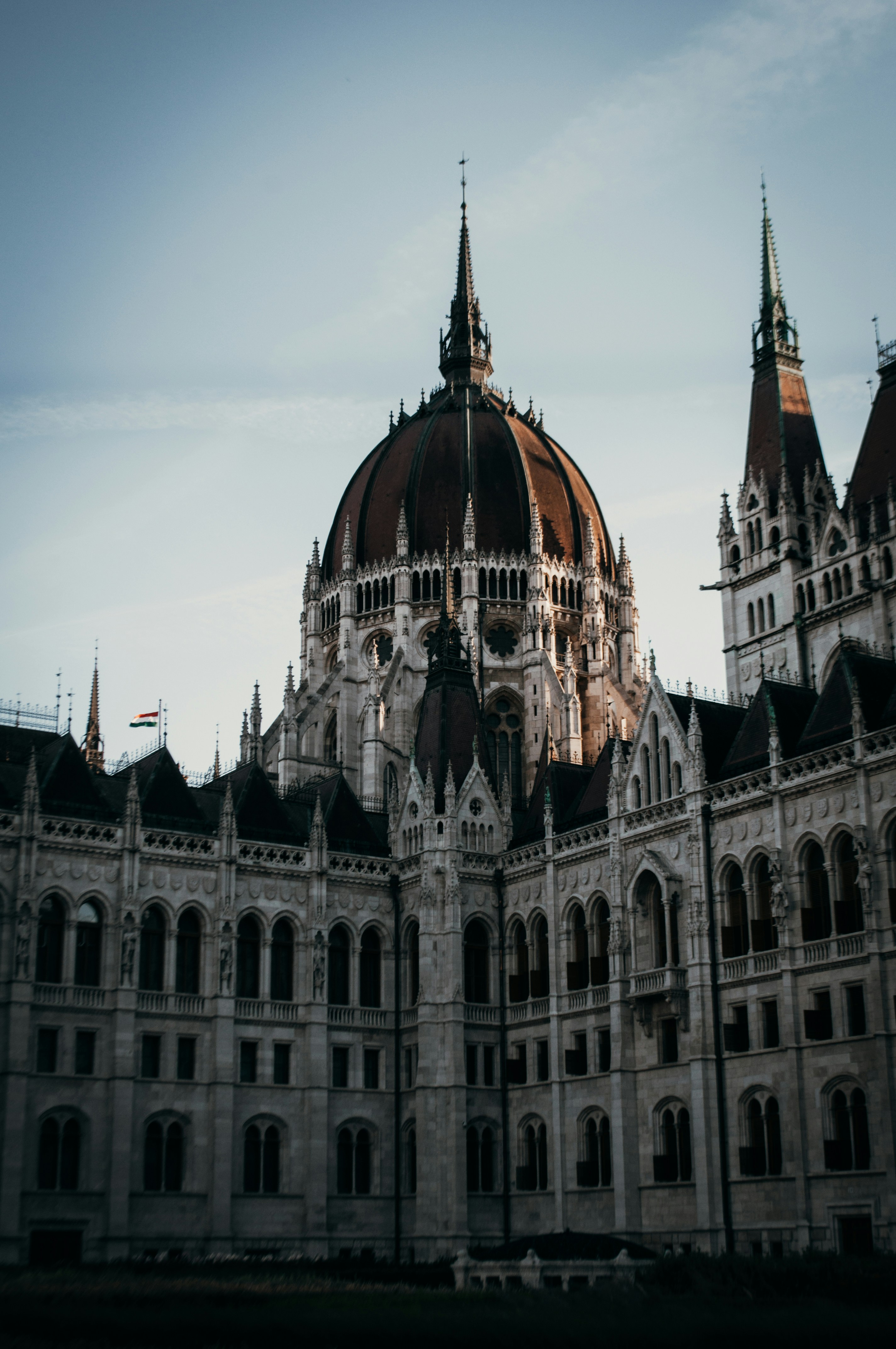 a large building with a domed roof