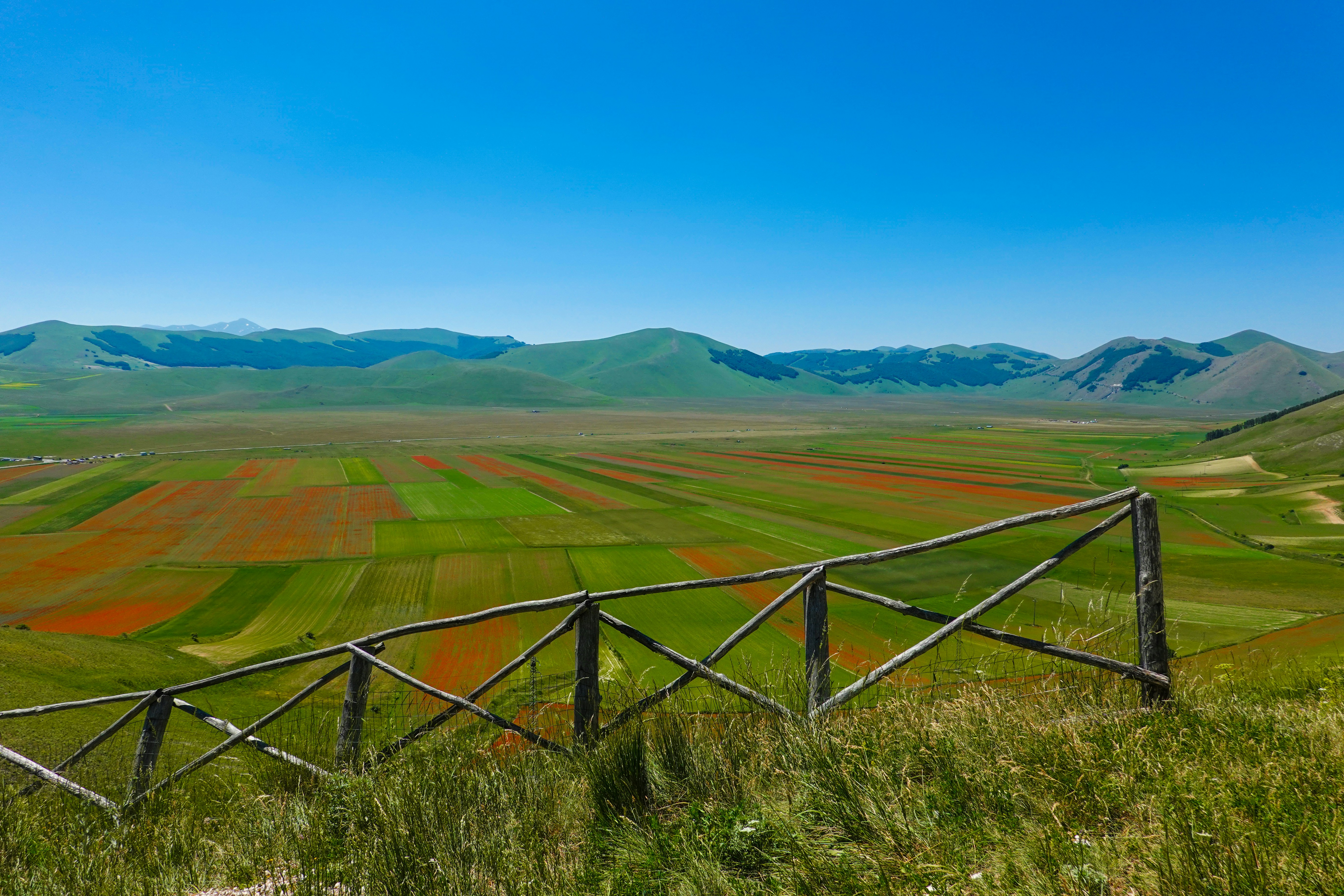 Patchwork Fields of Castelluccio