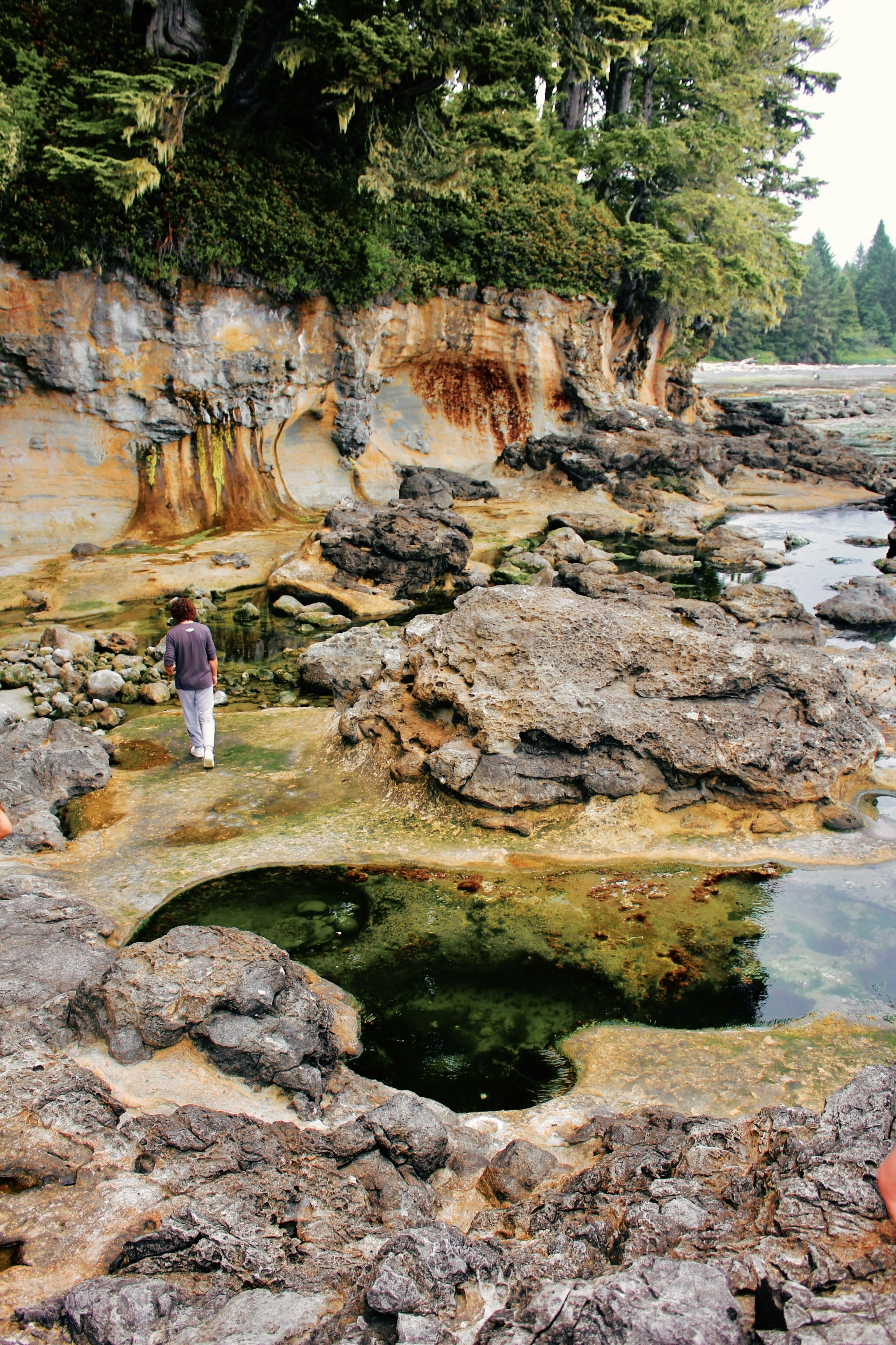 A person standing on a rocky cliff photo – Free Rock Image on Unsplash