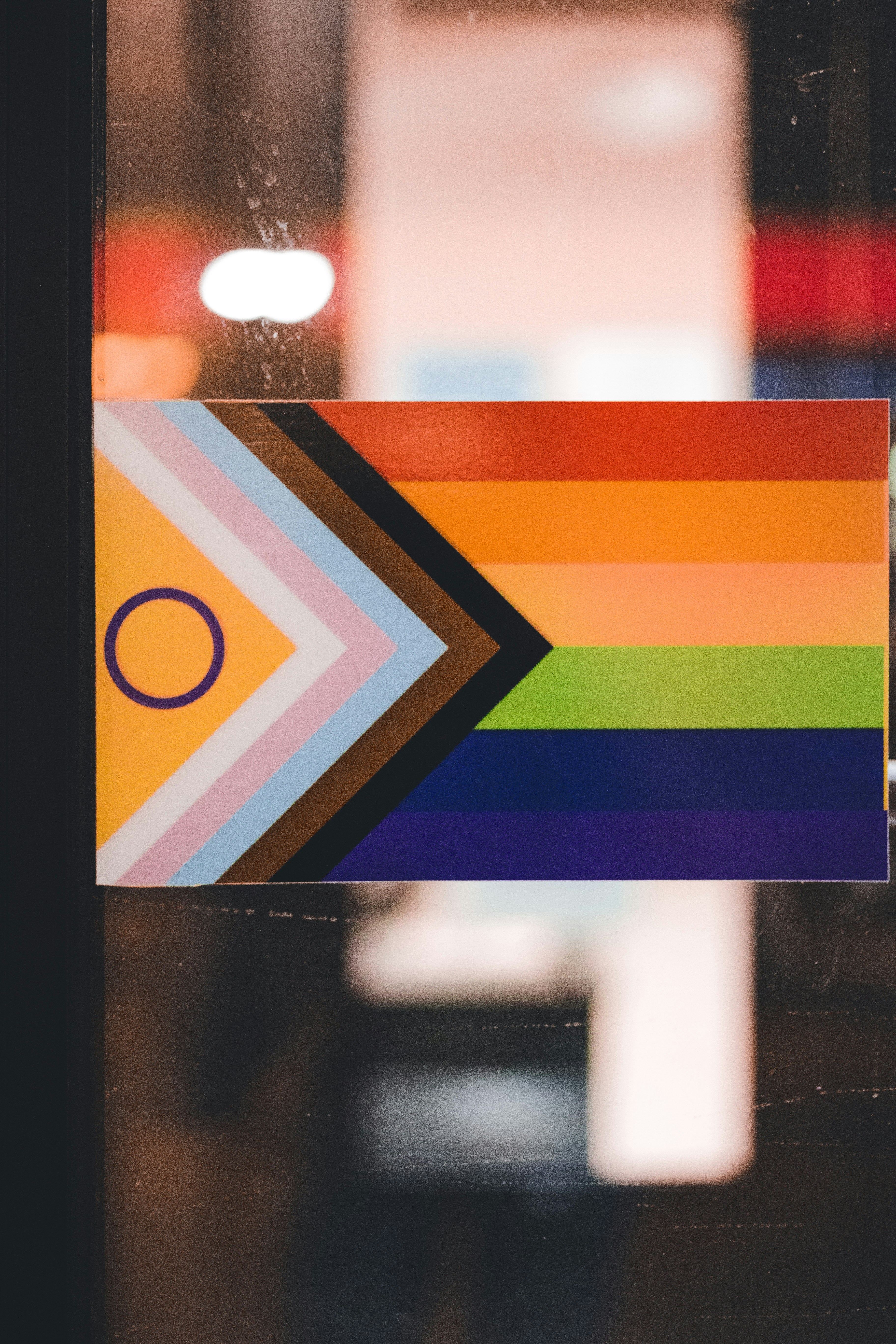 Color Prism on Glass: A Geometric Palette in Focus