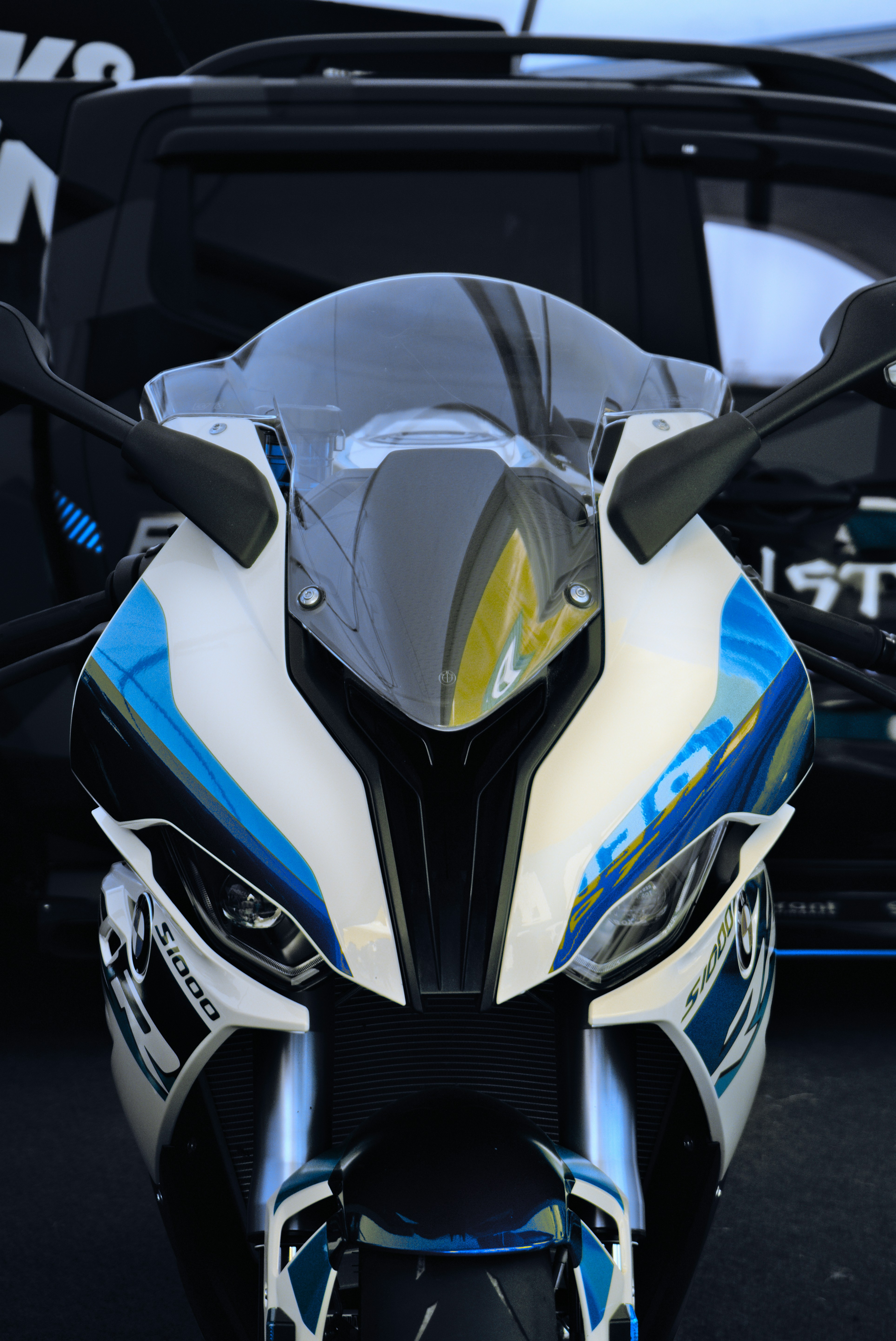A white and blue motorcycle photo – Free Goodwood festival of speed ...