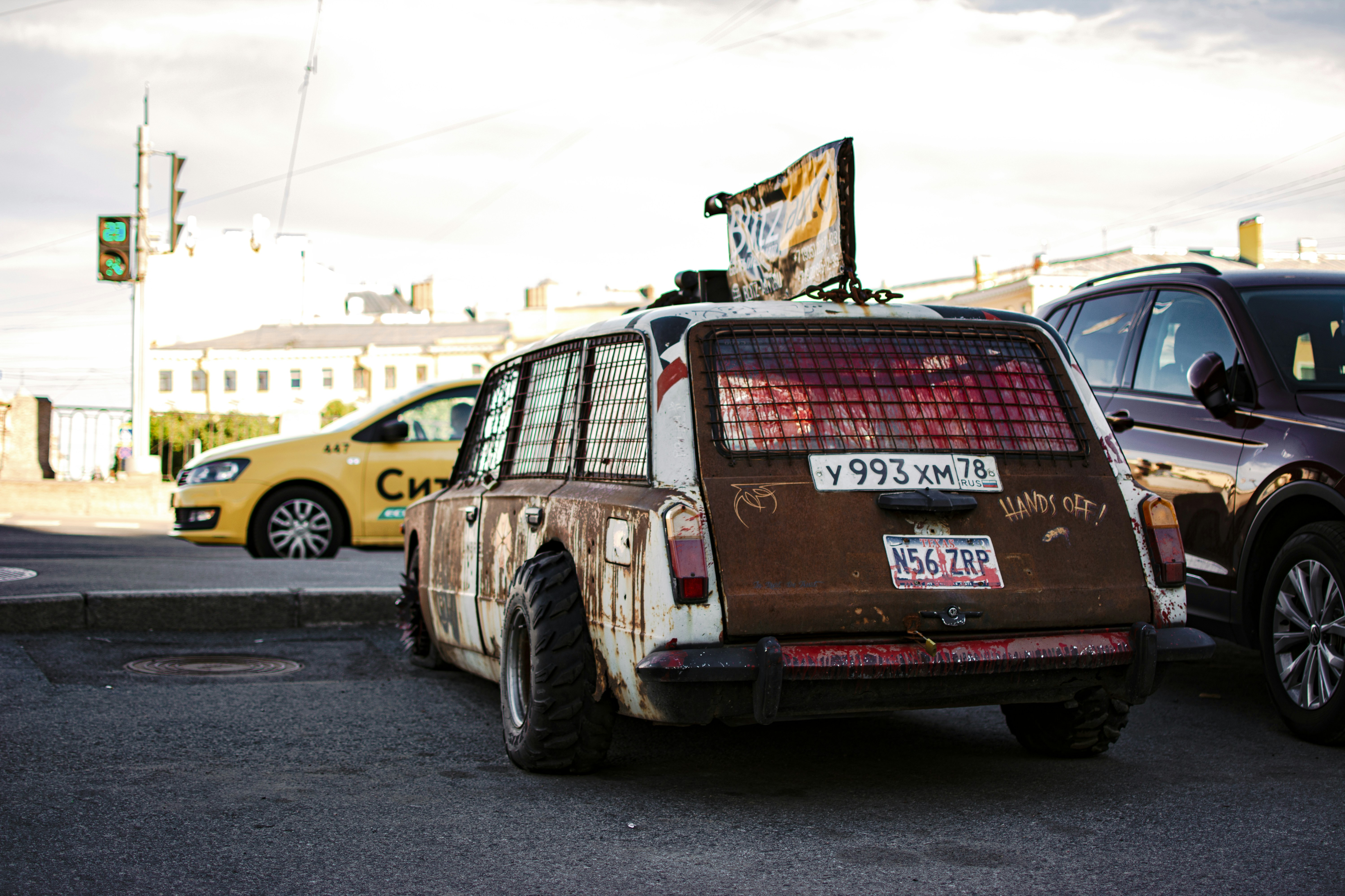 Urban Relic: The Charm of a Vintage Wagon