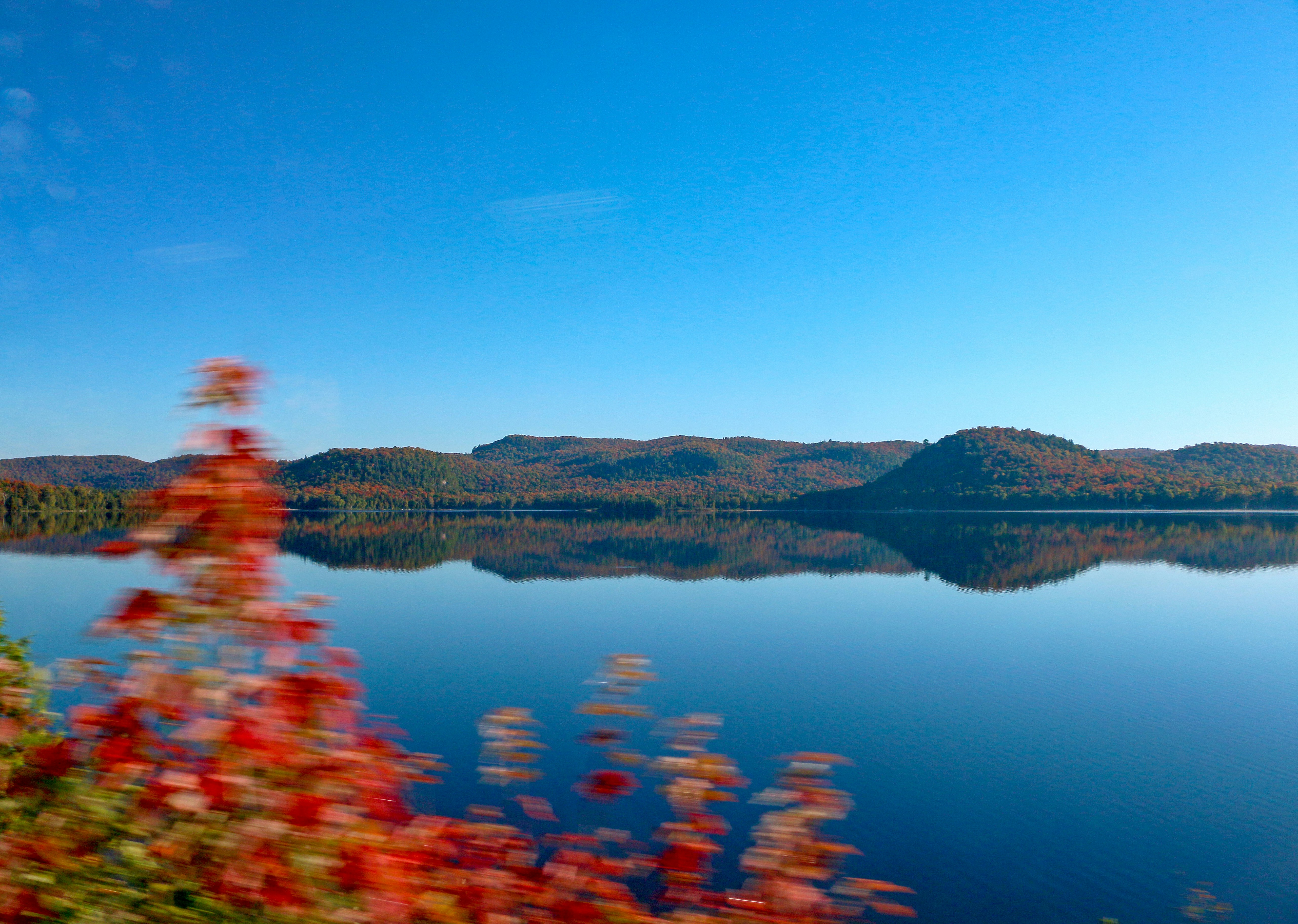Autumn Reflections on Tranquil Waters