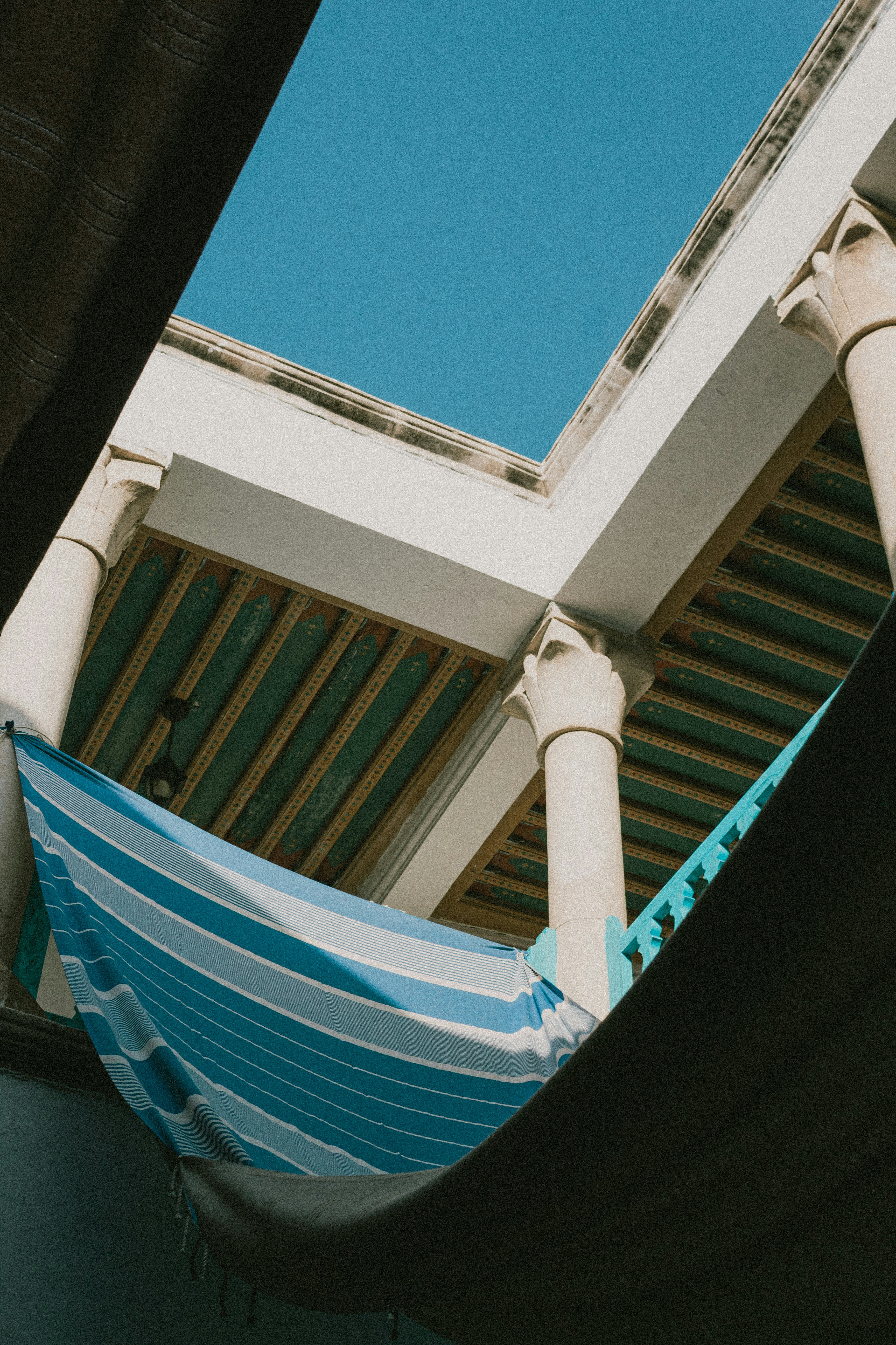 a close-up of a roof