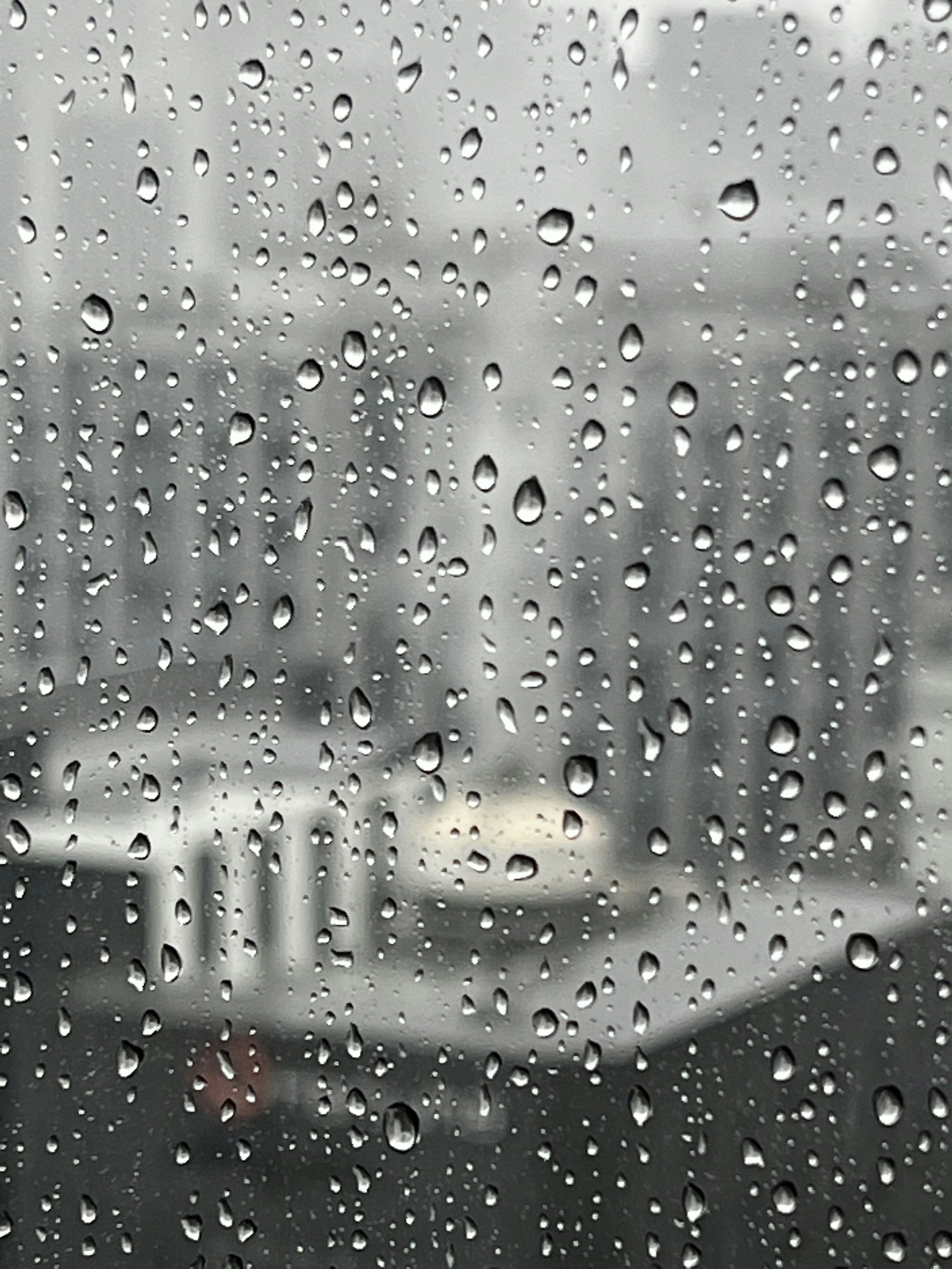 raindrops on a window